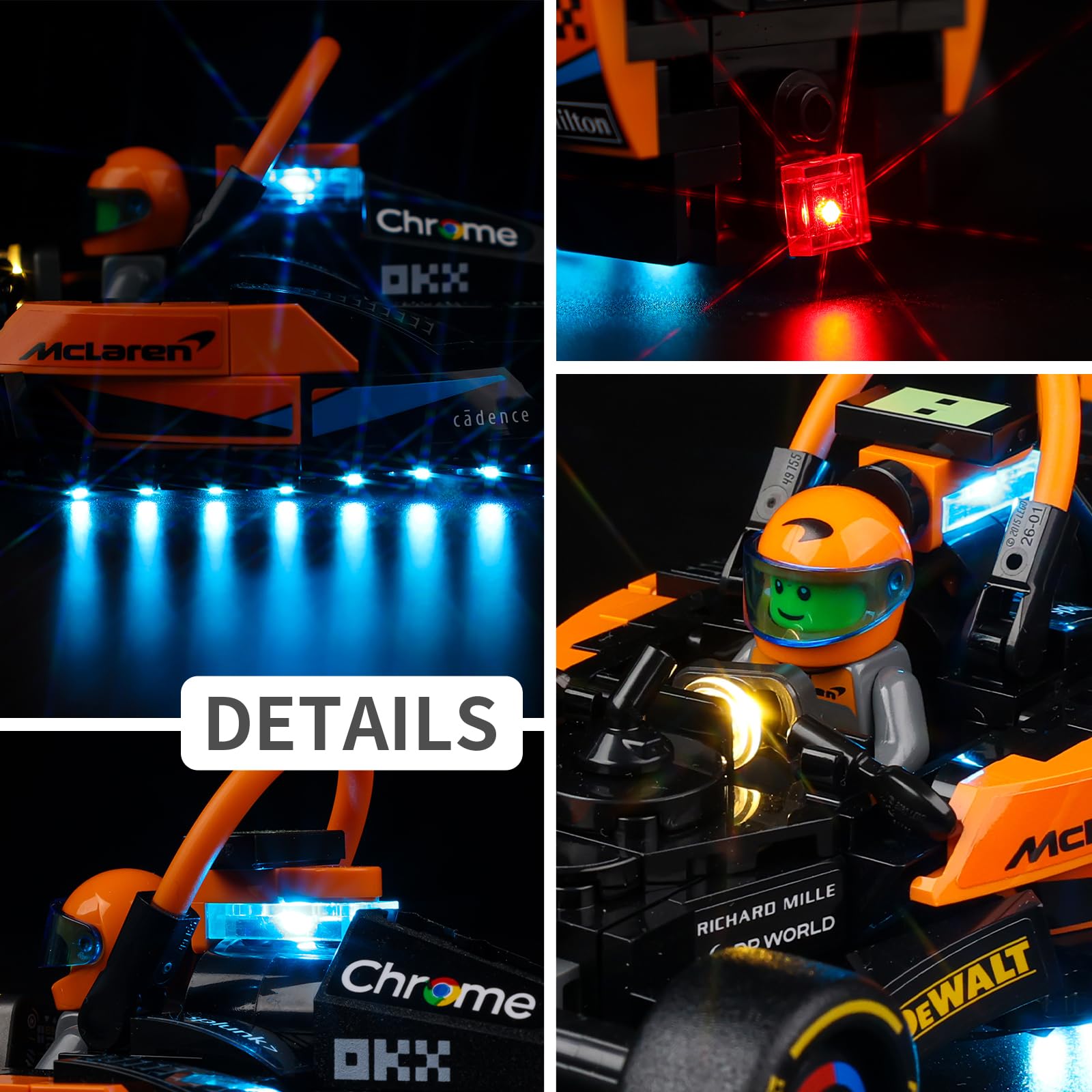 Snapklik.com : Kyglaring Light Kit For Lego McLaren Formula 1 Race Car ...