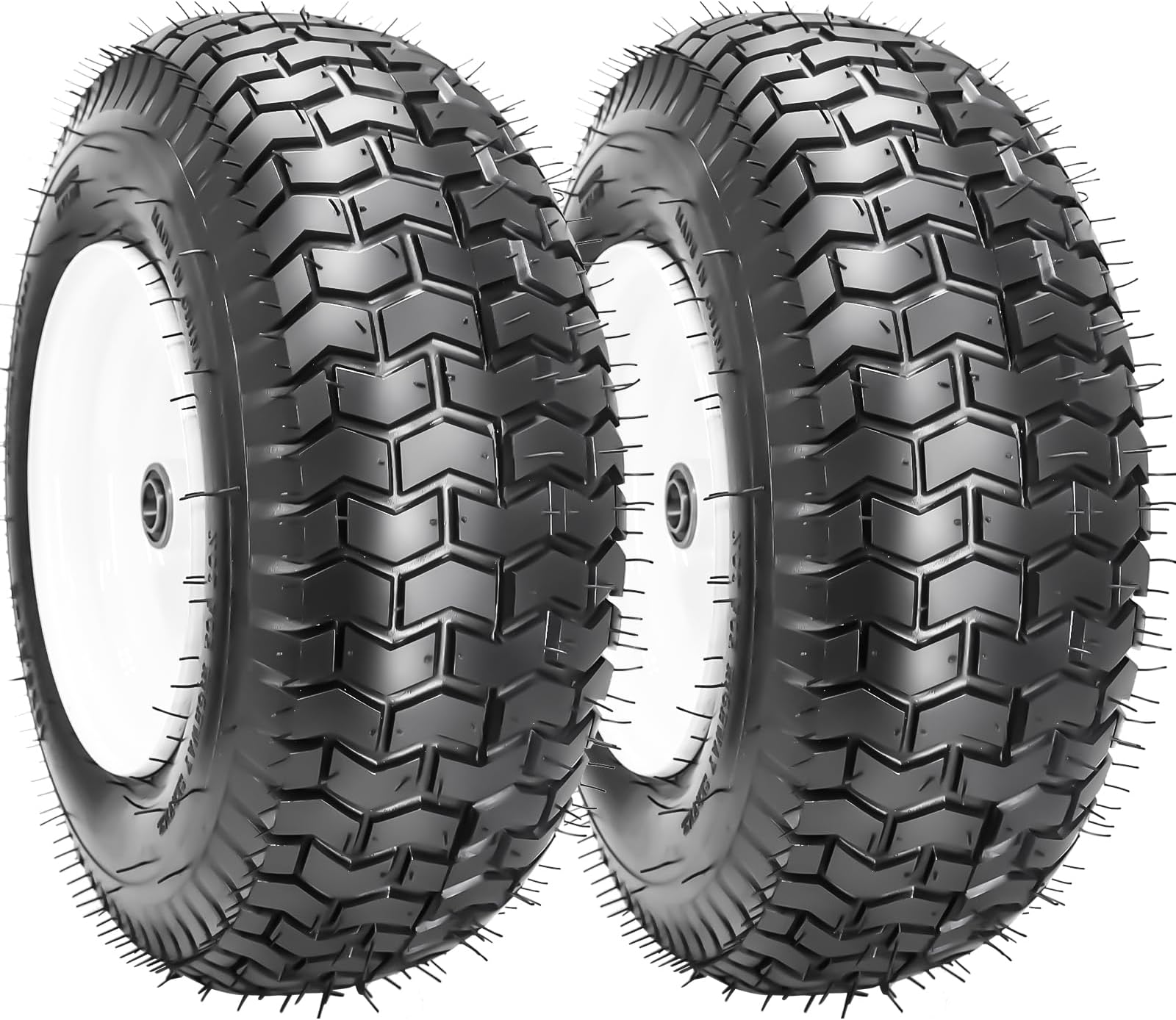 Amazon.com: 15x6.00-6 lawn mower tires,4 Ply Tubeless Front Tire ...
