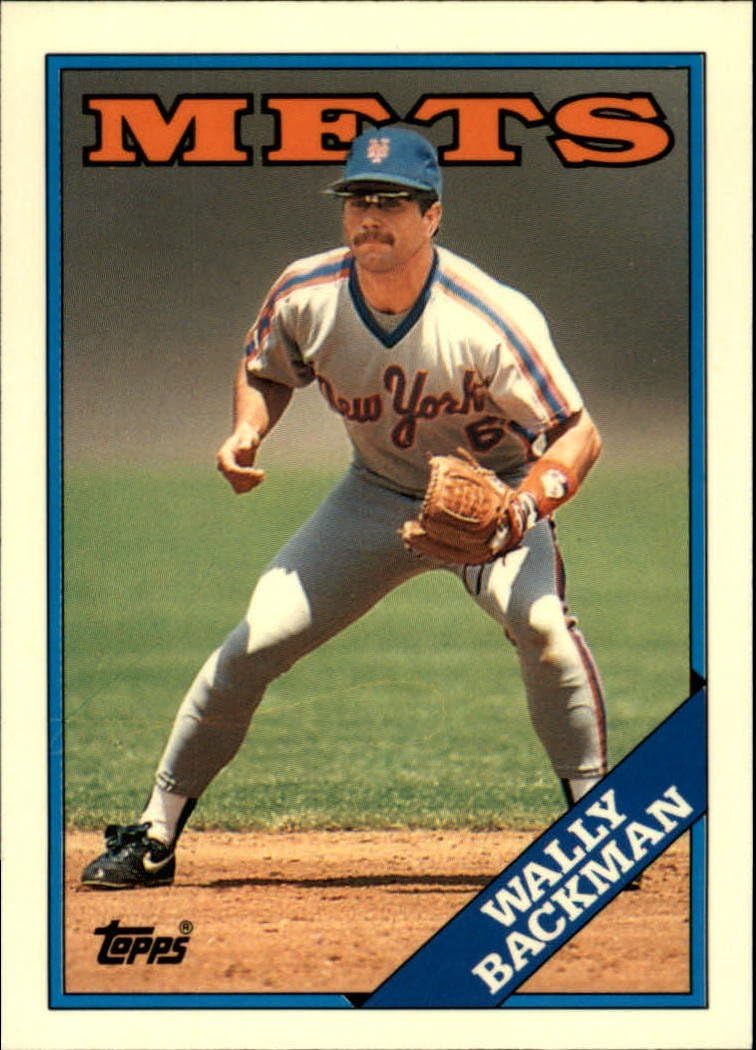 Amazon.com: 1988 Topps Tiffany #333 Wally Backman MLB Baseball Trading ...