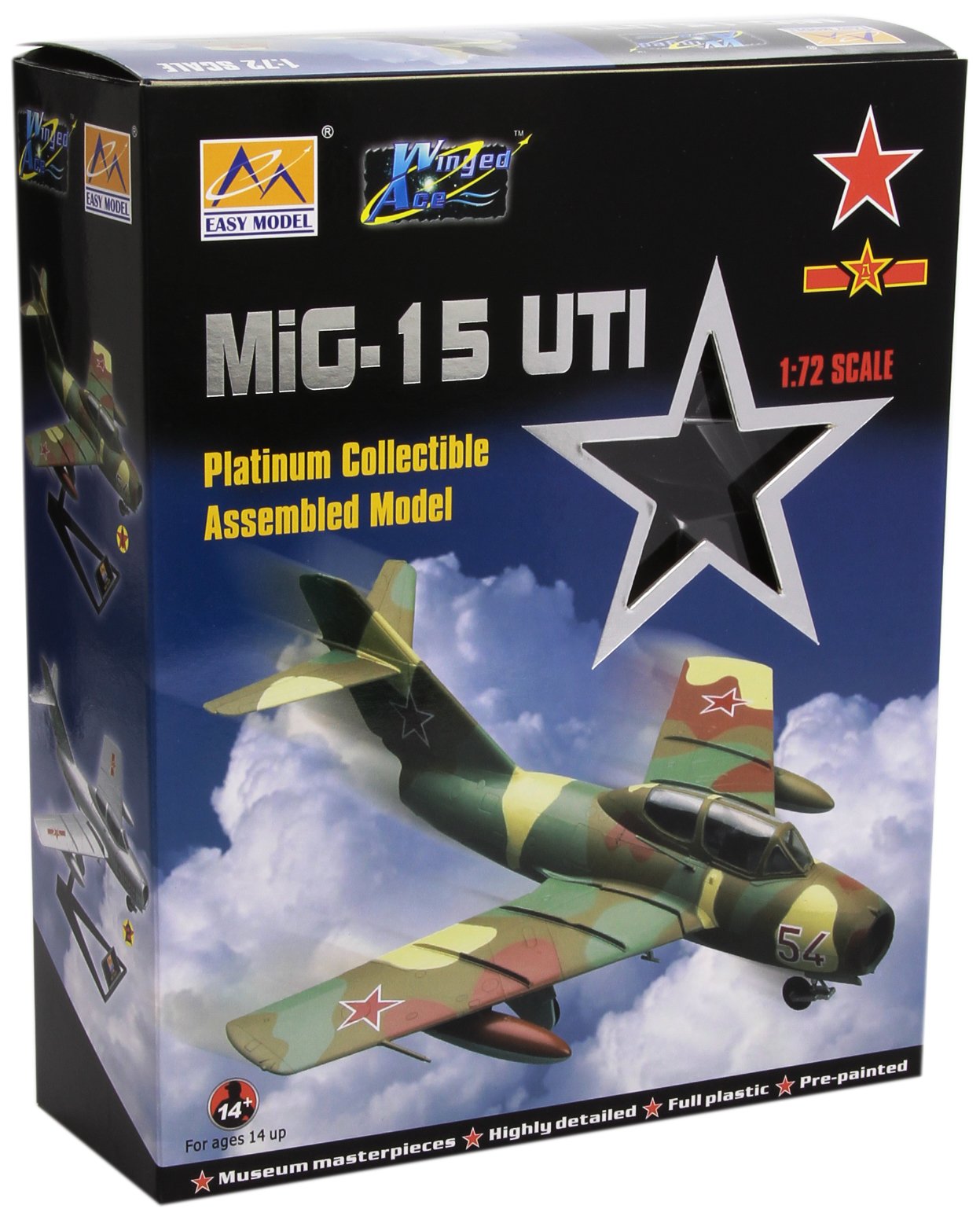 Amazon.com: MRC Easy Model MIG-15UTI China Pla Air Force : Arts, Crafts ...