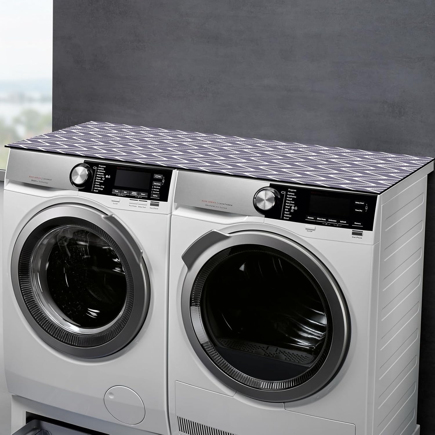 Amazon.com: Zylorix 54'' x 27'' Washing Machine Mat for Top of Washer ...