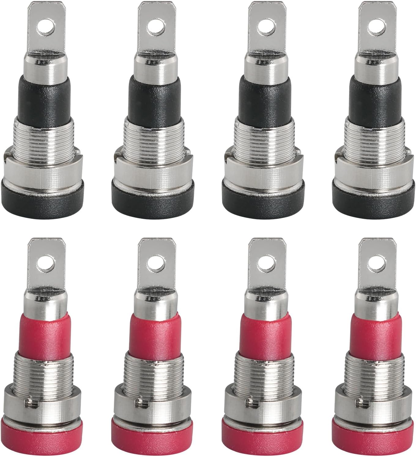 Amazon.com: LUORNG 8PCS Banana Socket 4mm Pure Copper High Current ...