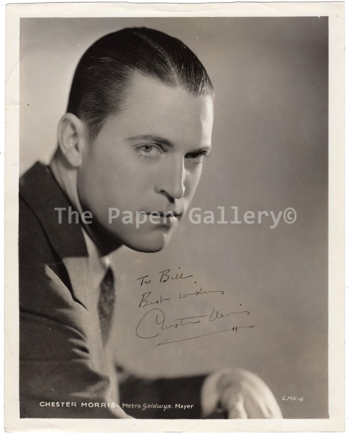 Autograph 8x10 Photograph of Chester Morris~95009 at Amazon's ...