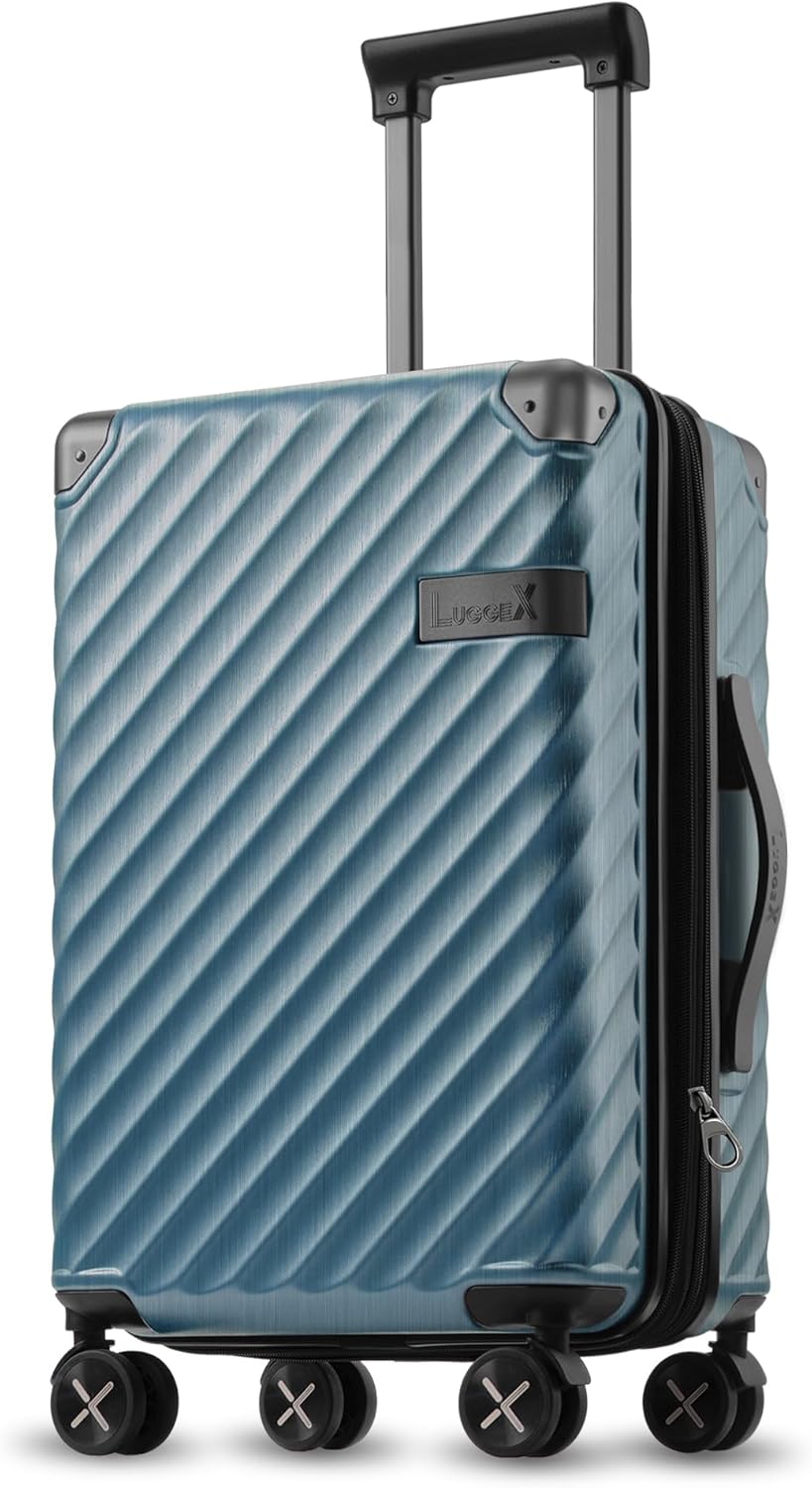 Amazon.com | LUGGEX Carry On Luggage 22x14x9 Airline Approved - 35L ...