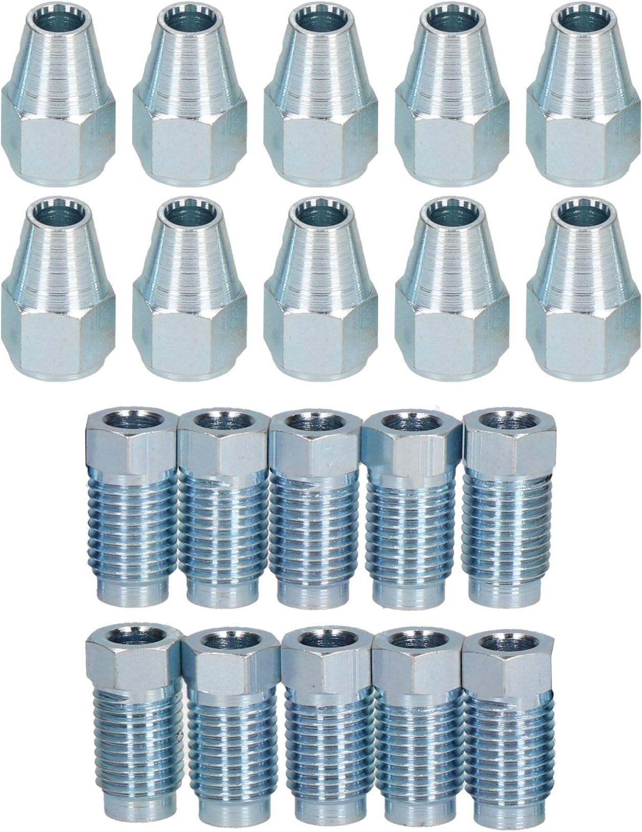 Amazon.com: The Stop Shop Brake Line Adapter for 1/4" Tube, (Female ...