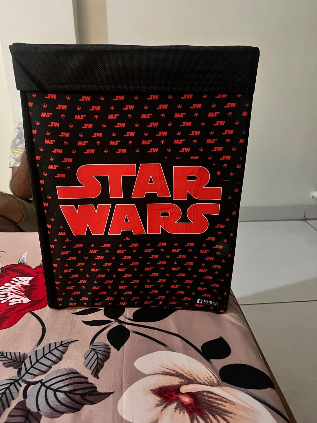 Kuber Industries Star Wars Toy Storage Box | Laundry Basket for Toys ...