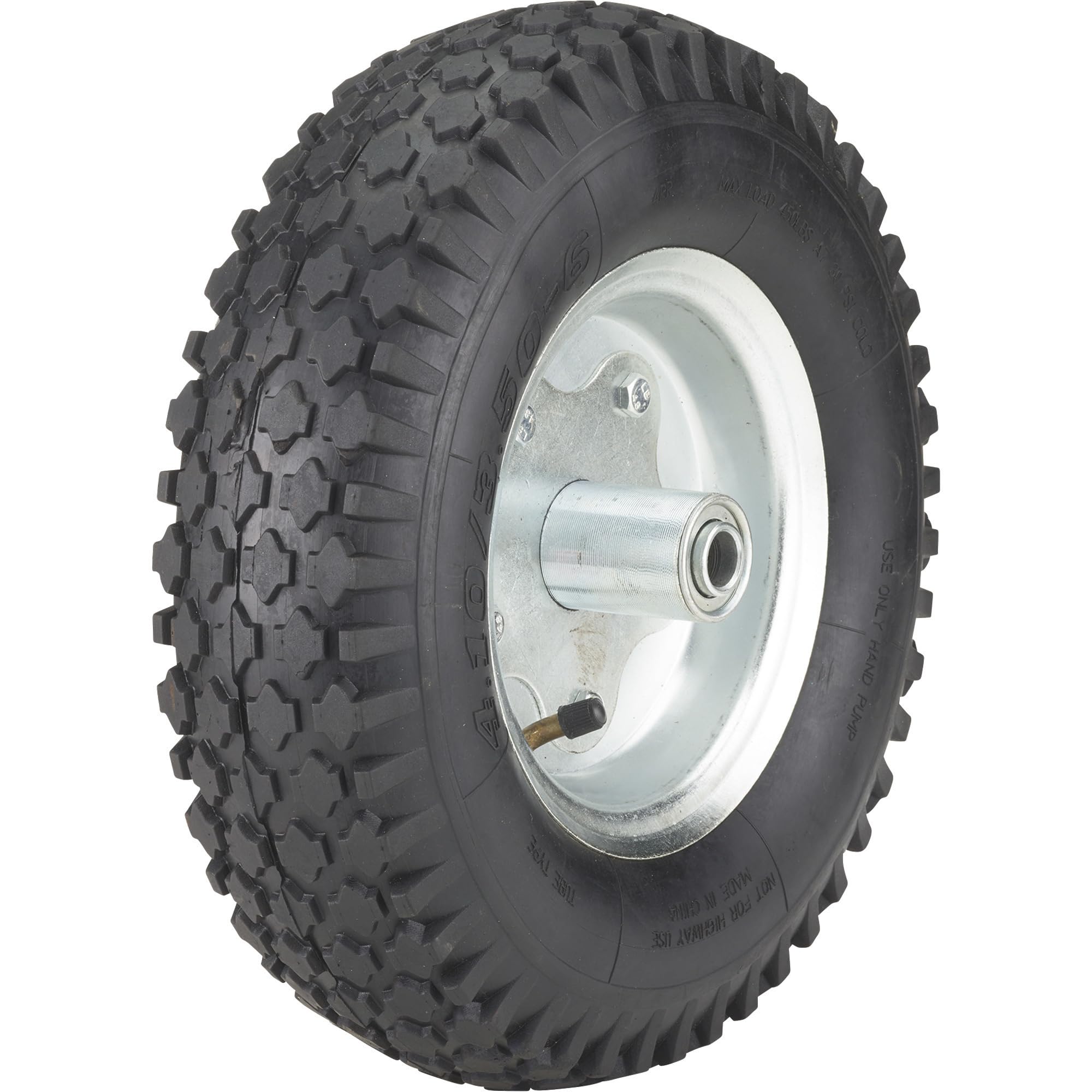Snapklik.com : Ironton 12in. Pneumatic Wheel And Tire- 450-Lb. Capacity