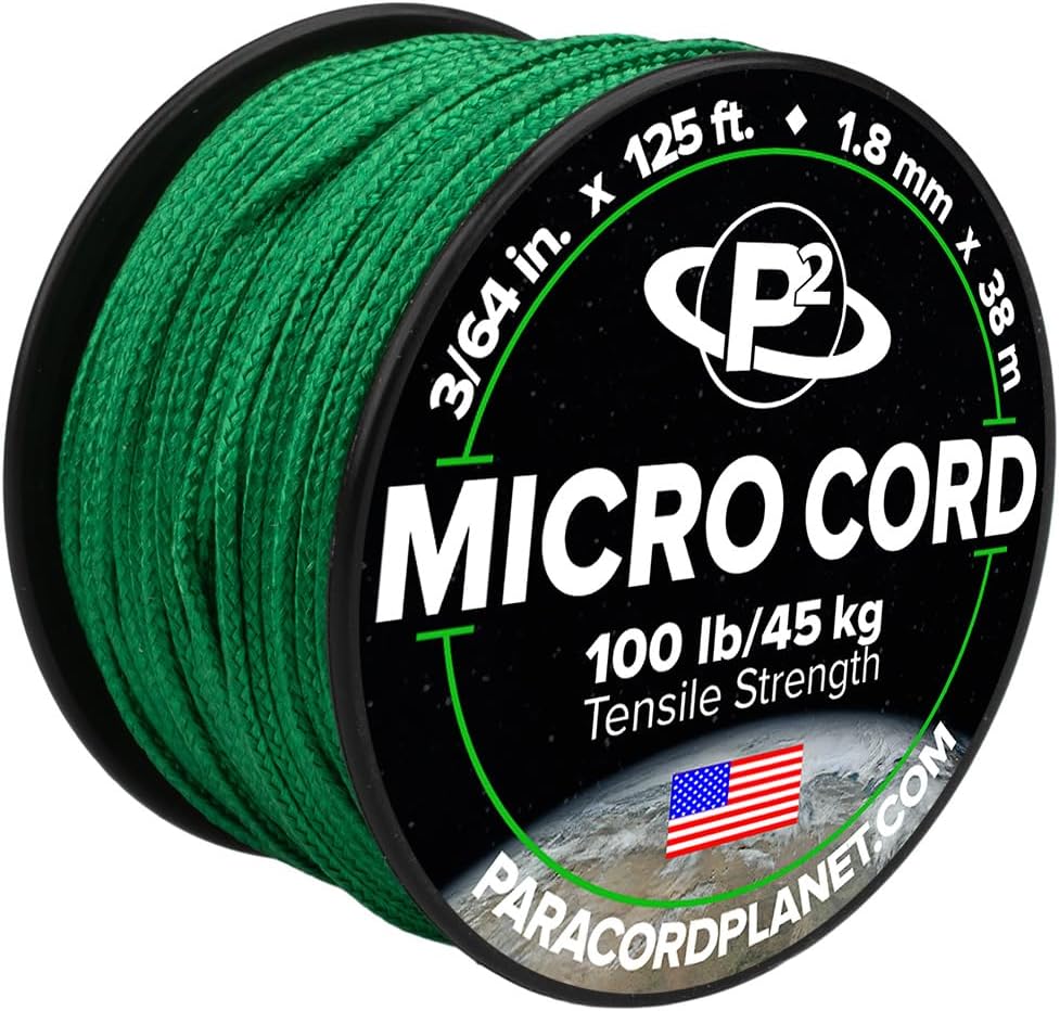 Amazon.com: Paracord Planet Micro Paracord – Thin Braided Cord for ...
