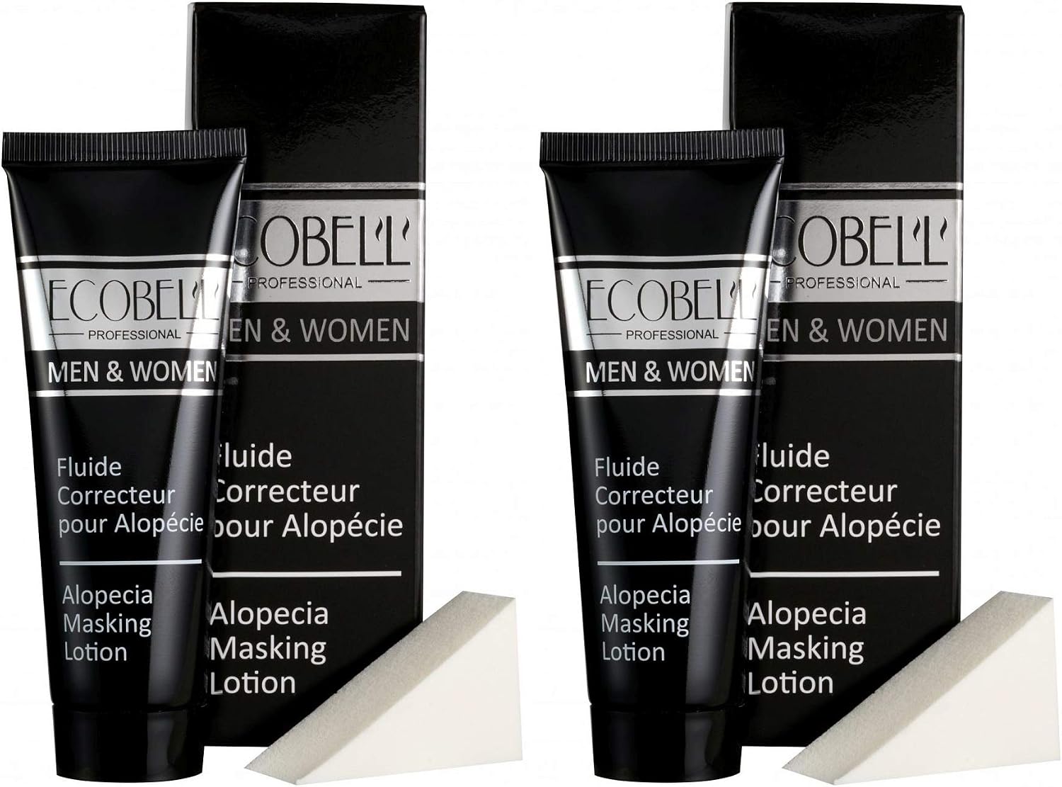 Ecobell Fluide Chatain Foncé Lot de 2 : Amazon.fr: Beauté et Parfum