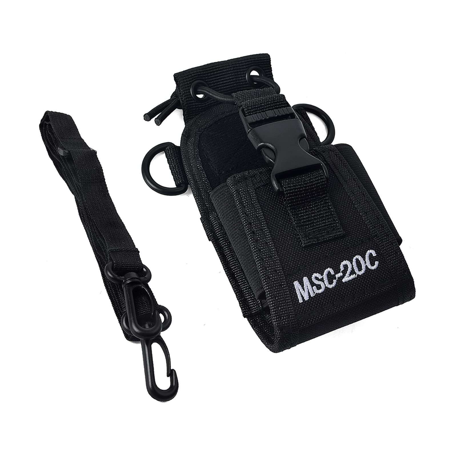 UAYESOK Multi-function Radio Pouch Case Walkie Talkie Holder Police ...