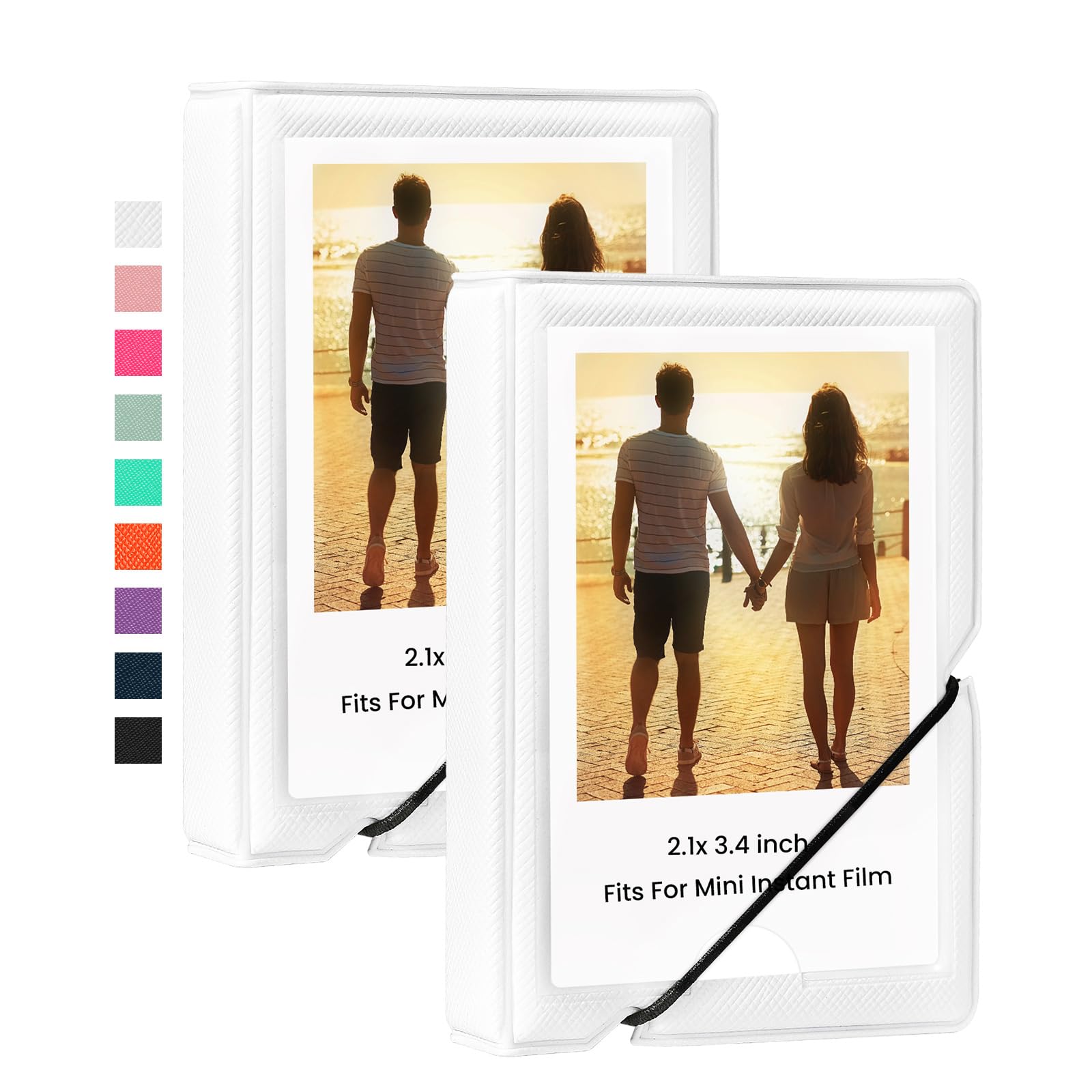 Amazon.com: Lifting 2 Pack Mini Photo Album with 28 Pocket 2x3 Inch ...