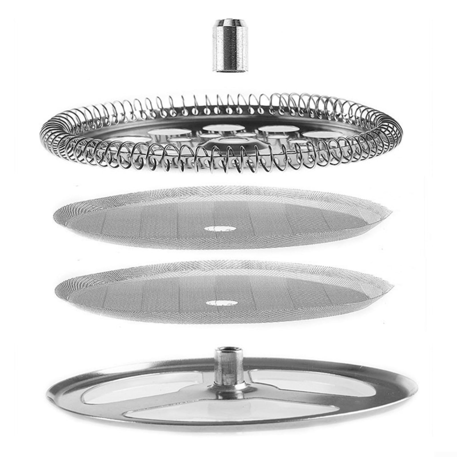 Advokingtap 4Pcs French Press Replacement Cafetiere Filter, Mesh Screen ...