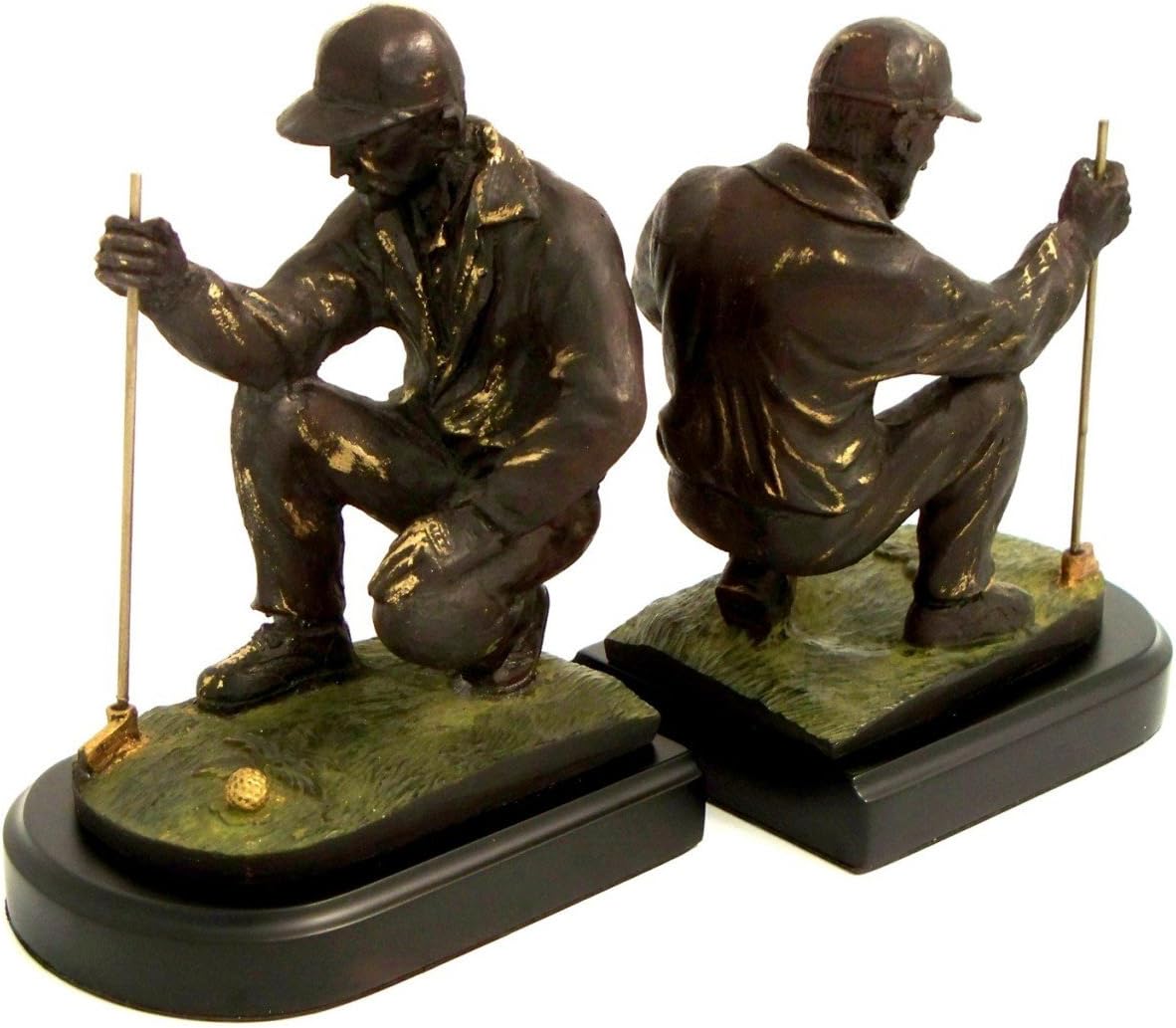 Amazon.com: Golfer Bookend: Decorative Bookends: Home & Kitchen