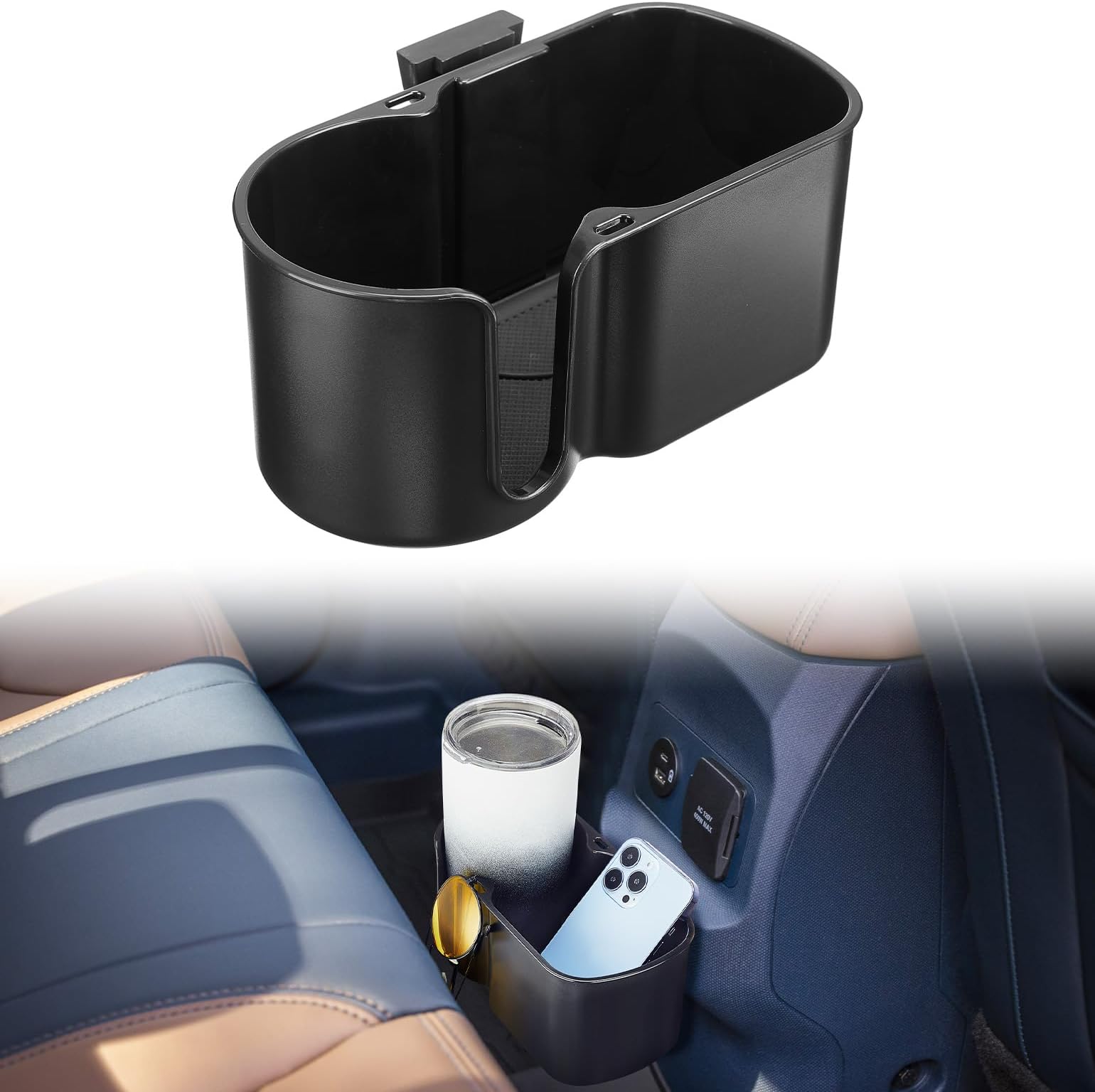 Amazon.com: JOYTUTUS Cup Holder Compatible with Ford Maverick 2022-2025 ...