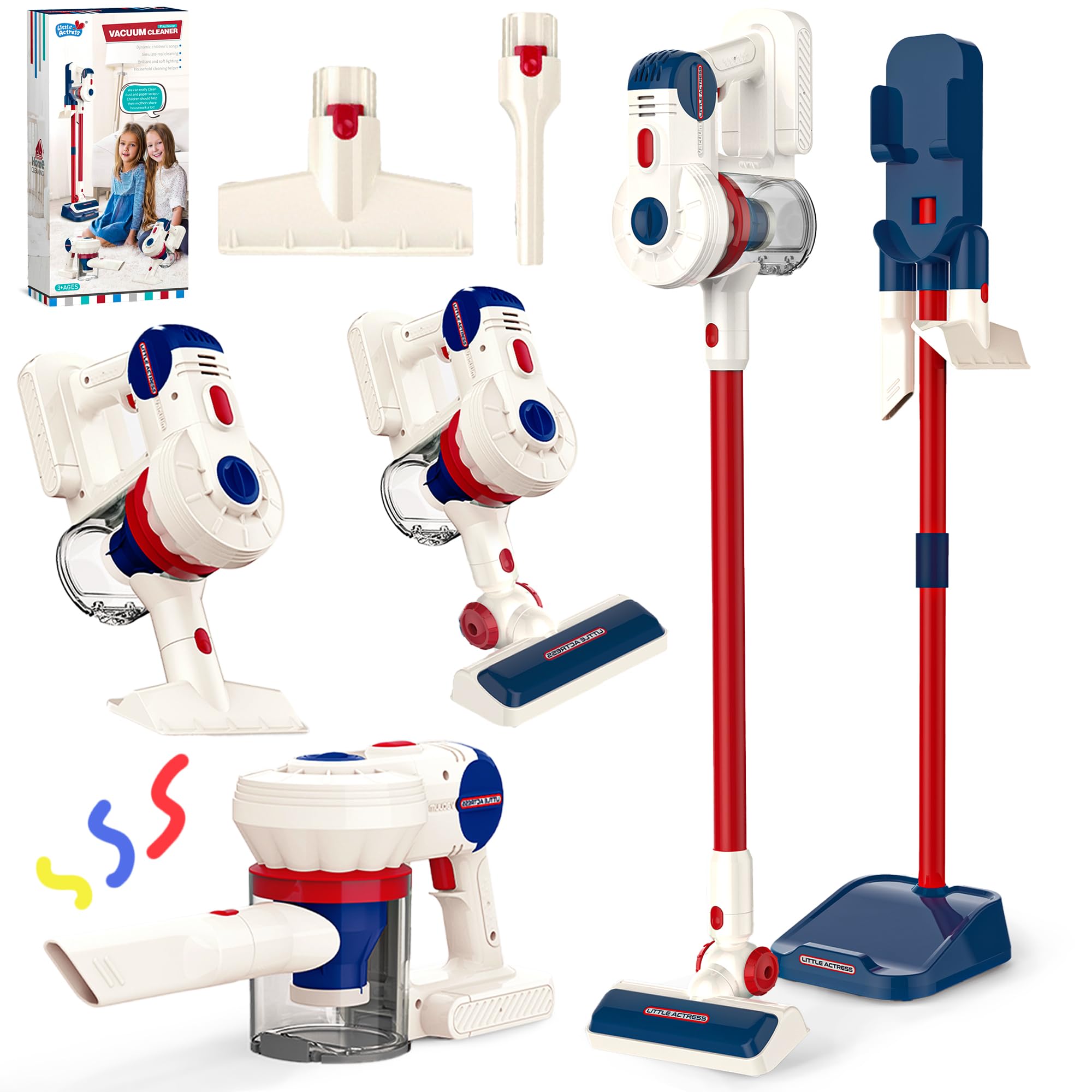 Amazon.com: Kids Vacuum That Really Works, SMILESSKIDDO Kids Cleaning ...