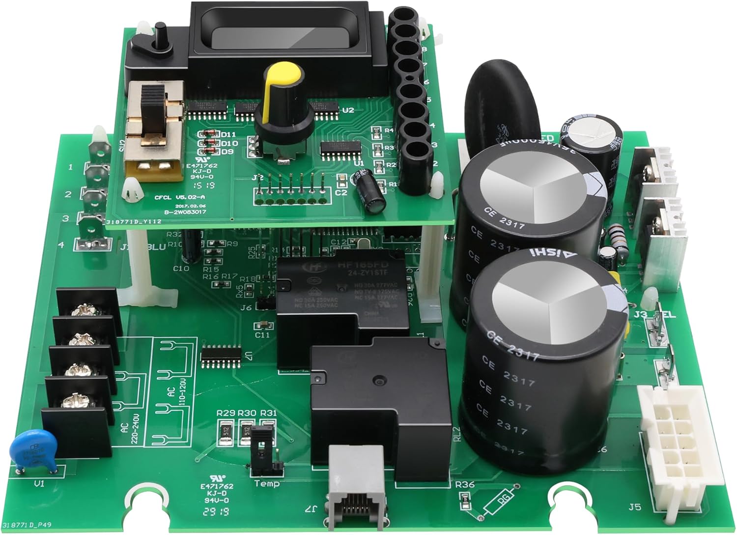 Amazon.com: CFCYSY GLX-PCB-RITE & GLX-PCB-DSP PCB Main Circuit Board ...