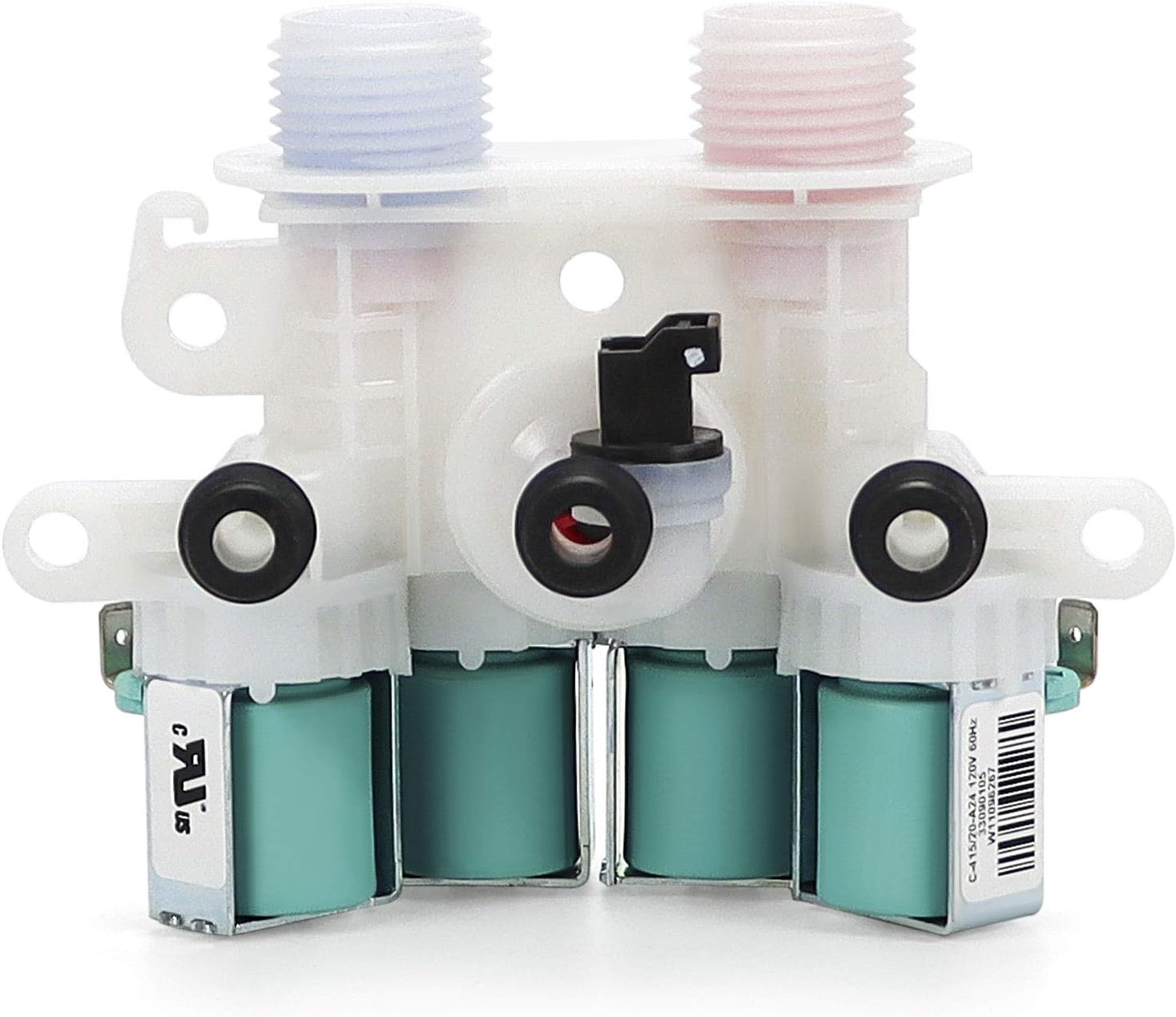 Amazon.com: Whirlpool W11165546 Water Inlet Valve, Chrome : Appliances