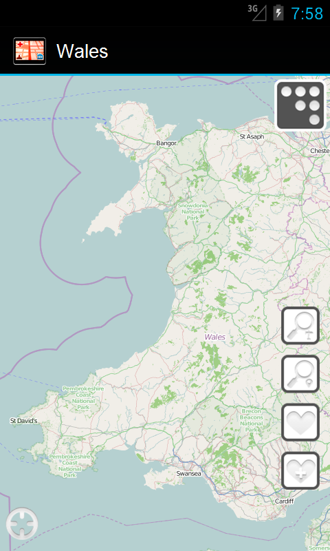 Wales Vector Map: Travel Monster - App on Amazon Appstore