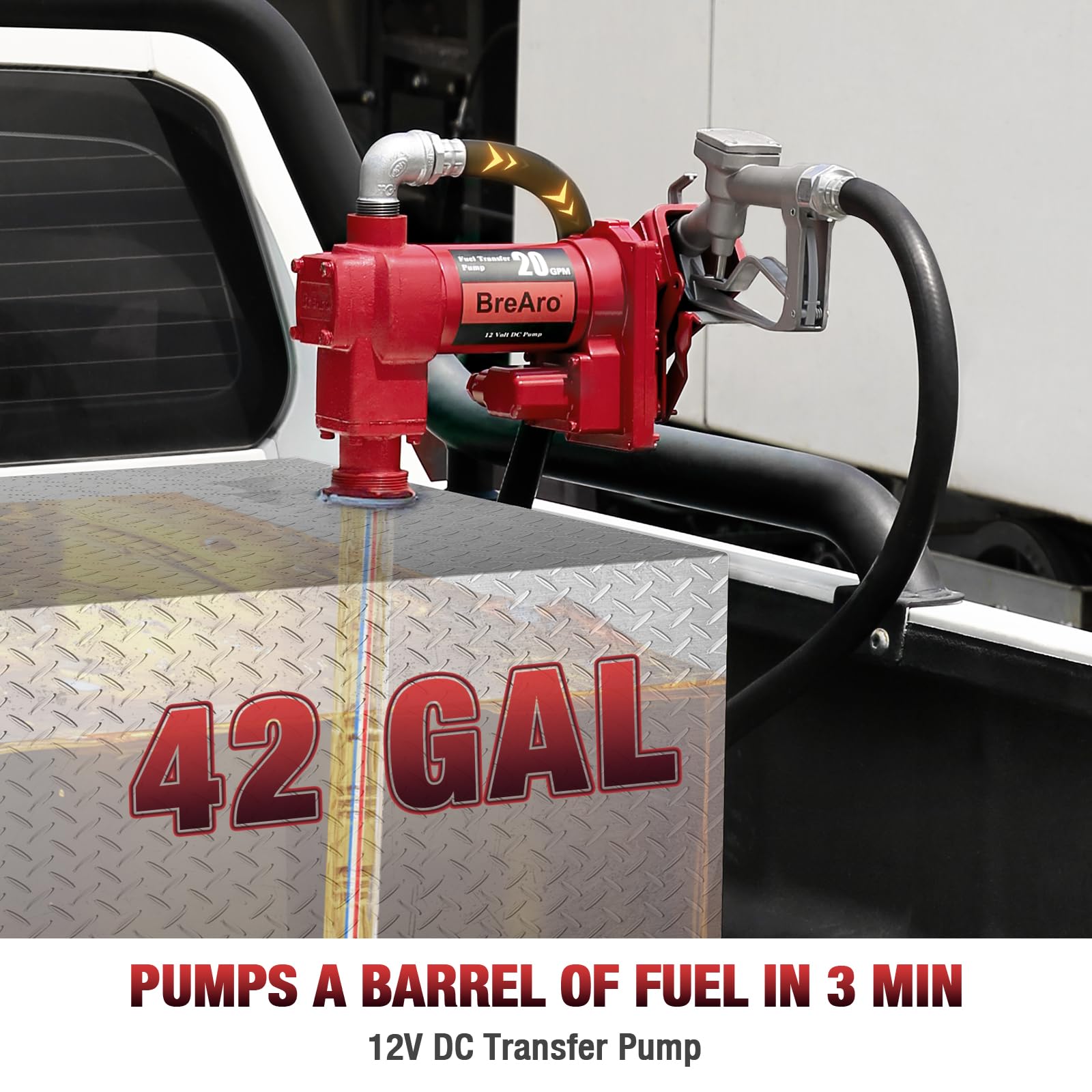 Snapklik.com : Fuel Transfer Pump 12 Volt 20 GPM High Flow DC Fuel Pump ...