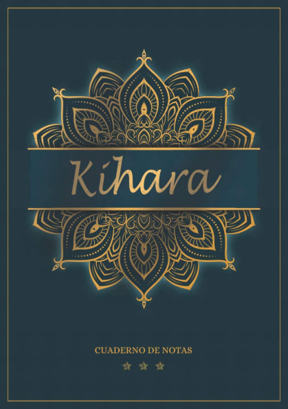 Kihara Cuaderno De Notas Cuaderno A5 Nombre Personalizado Kihara Regalo ...
