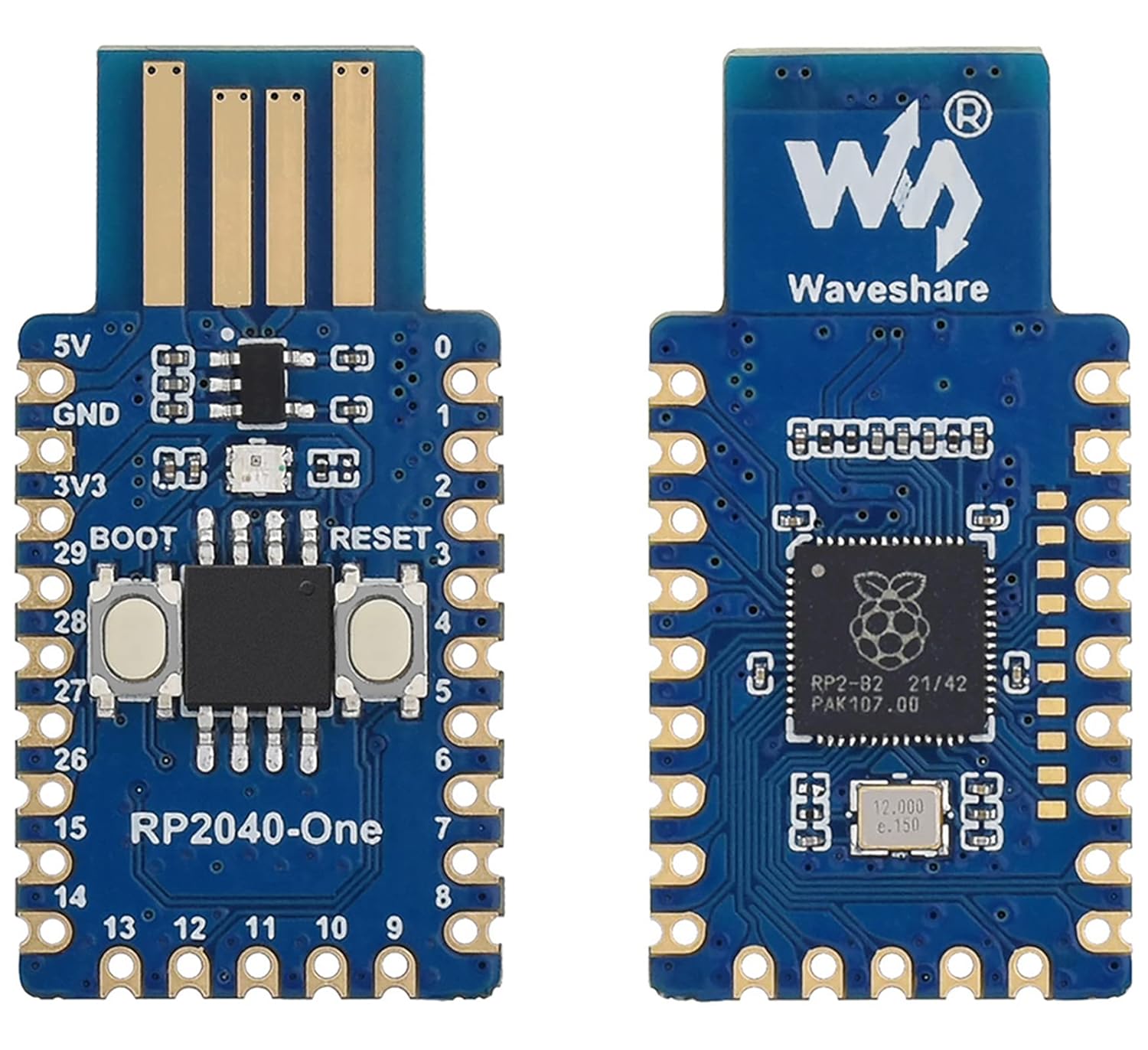 RP2040-One, Pico-Like MCU Board Based on Raspberry Pi RP2040, 4MB Flash ...