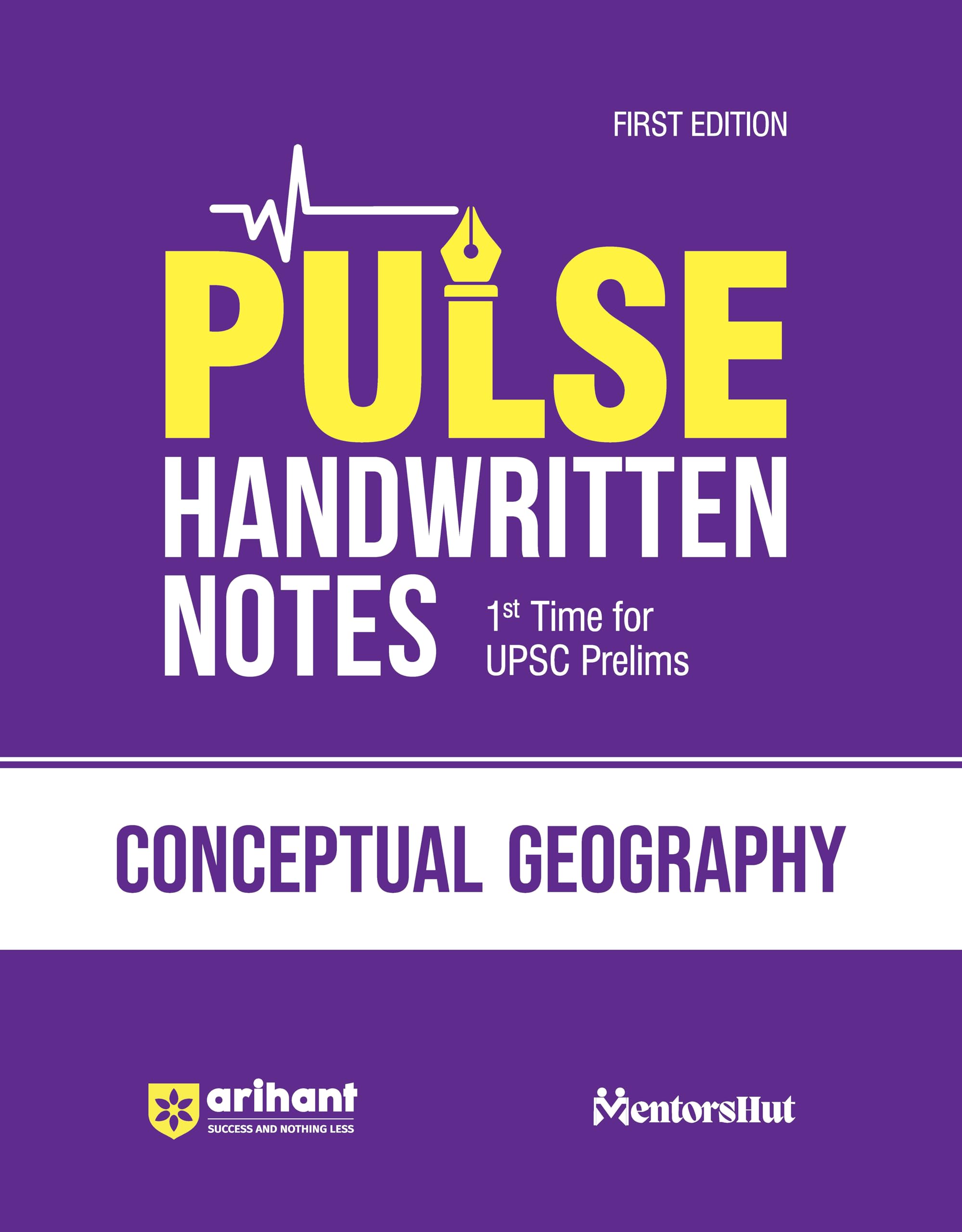 Buy Arihant PULSE CONCEPTUAL GEOGRAPHY Coloured Handwritten Notes | 1st ...
