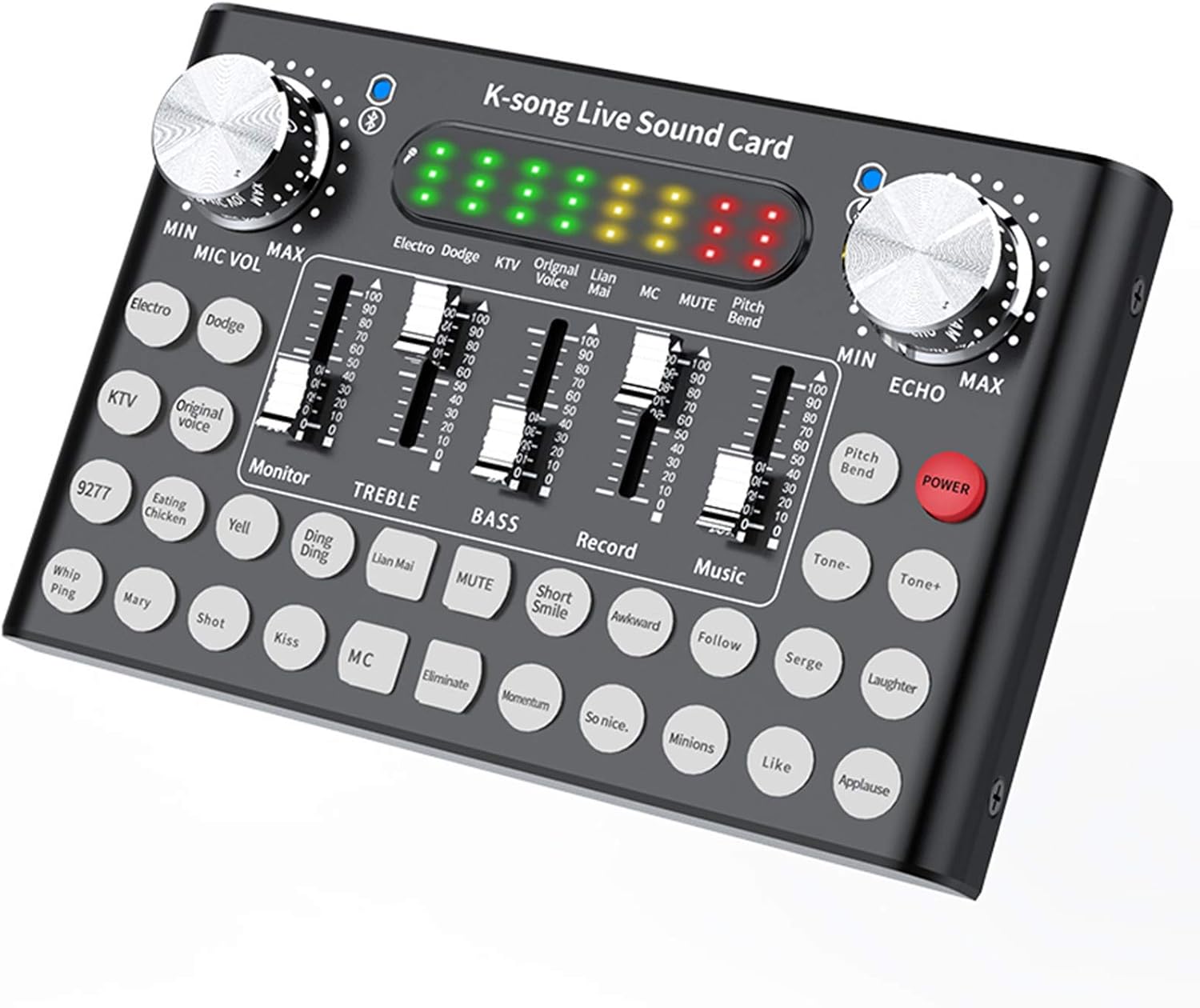 TenYua - Scheda audio professionale per live streaming, microfono, voce ...