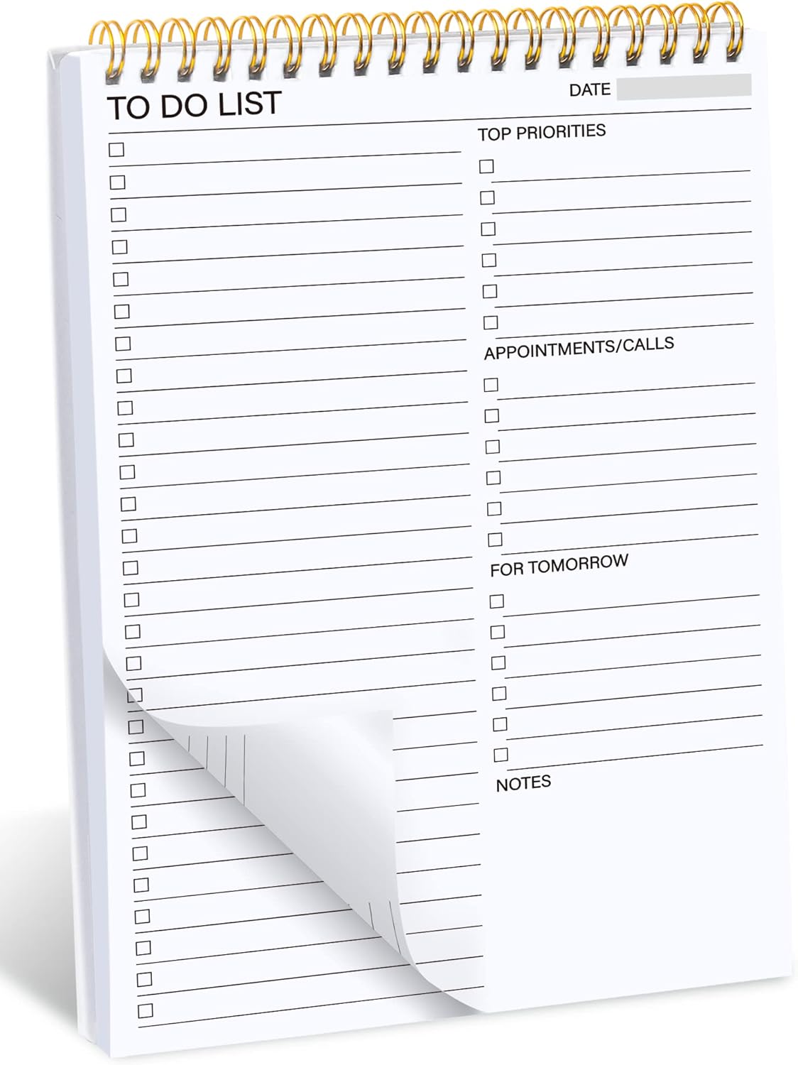 Amazon.com : To Do List Notepad - 140 Pages Daily Planner Notepad ...
