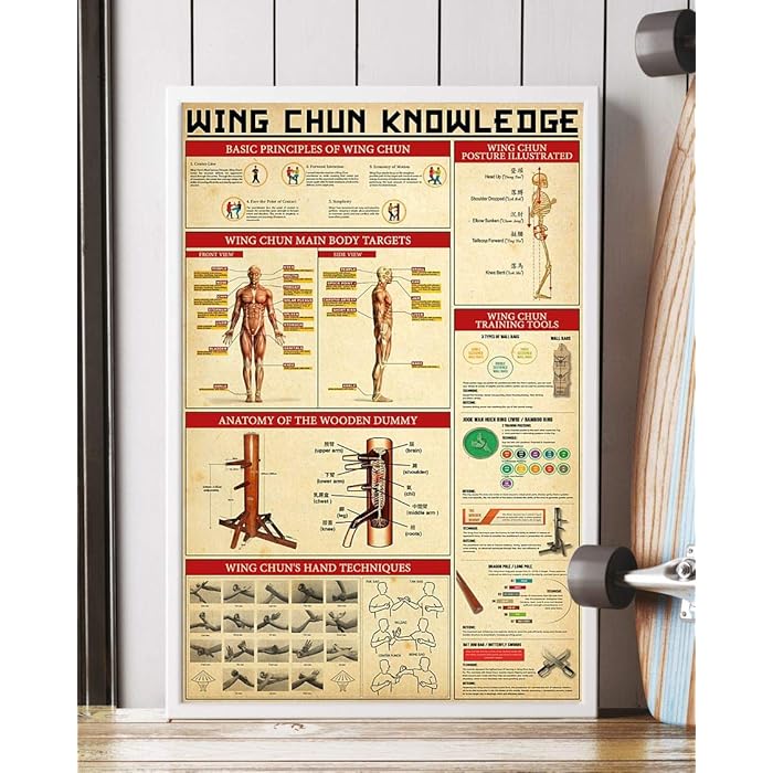Buy HolyShirts Wing Chun Knowledge Basic Principles of Wing Chun Wing ...