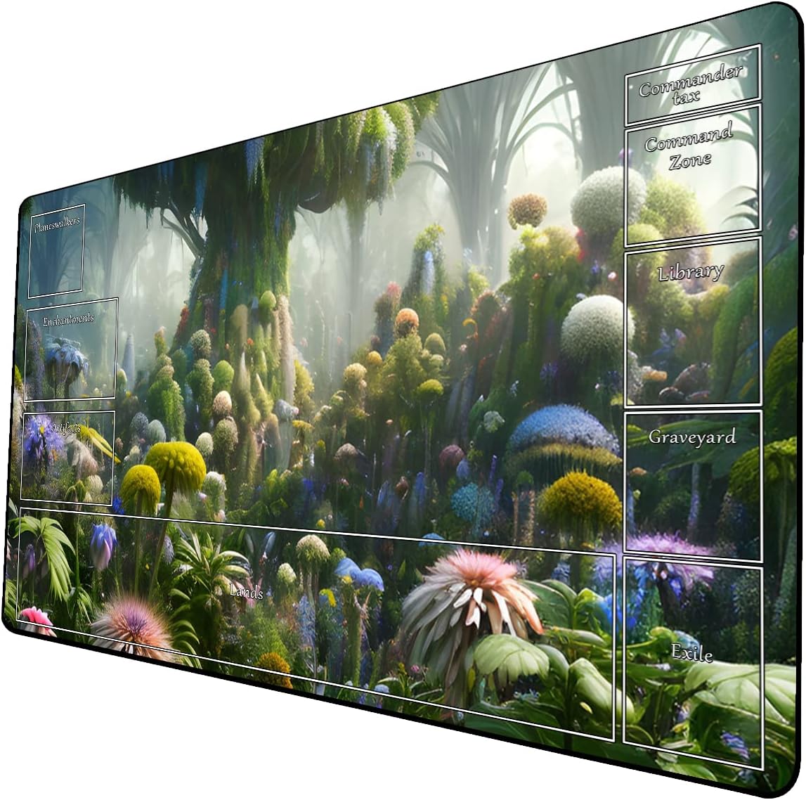 Amazon.com: AI Painting TCG Playmat - MTG Trading Card Game Mat with ...