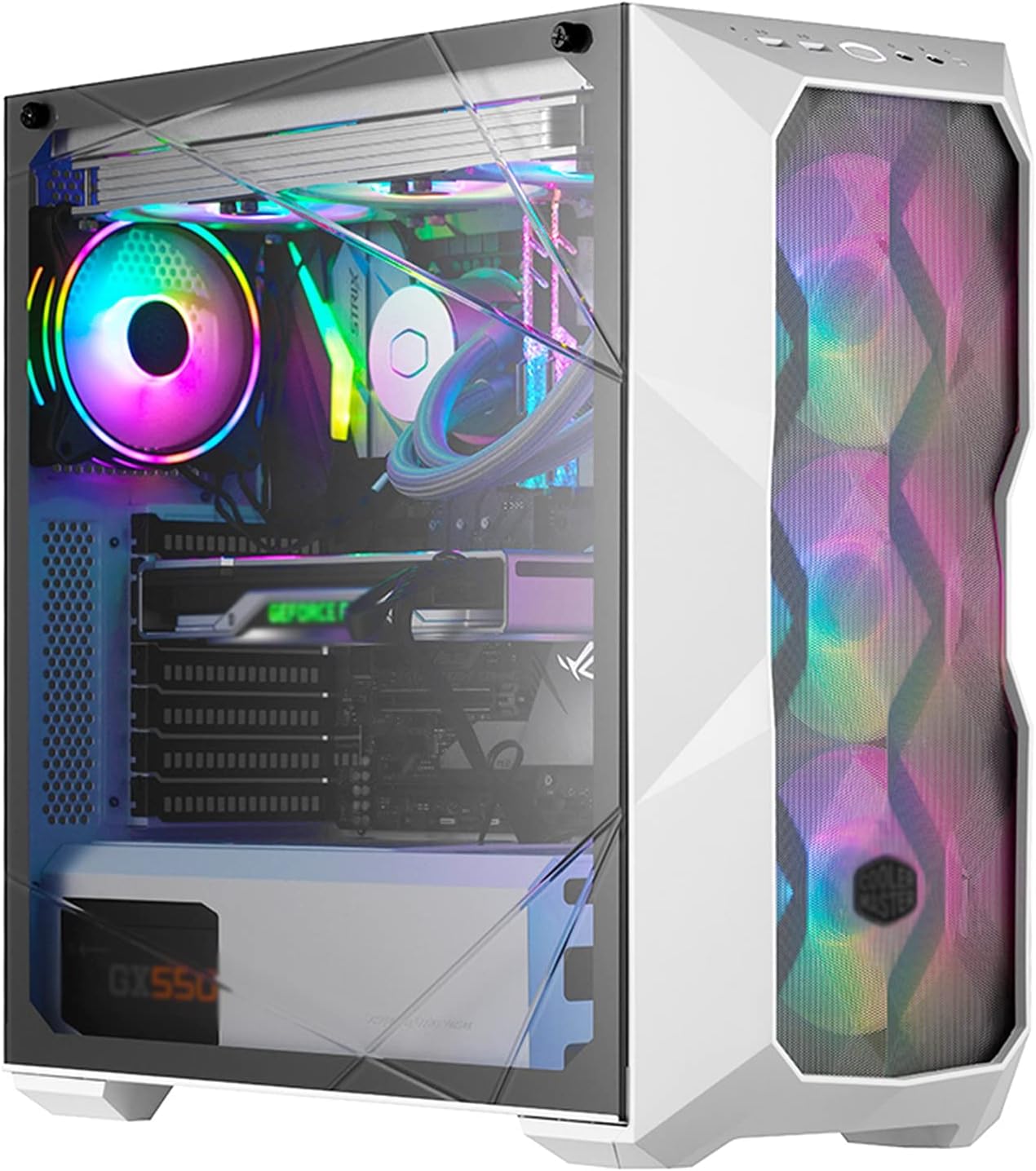 ZXFF Computer Game Case, Mini-ITX、Micro-ATX、ATX、SSI CEB、E-ATX Game Case ...