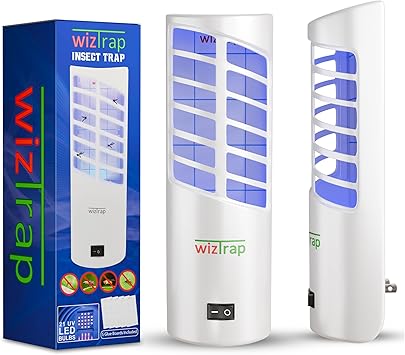 Amazon.com : WizTrap Large Indoor Plug in Fly Trap, 21 UV LED Bulbs, 5 ...