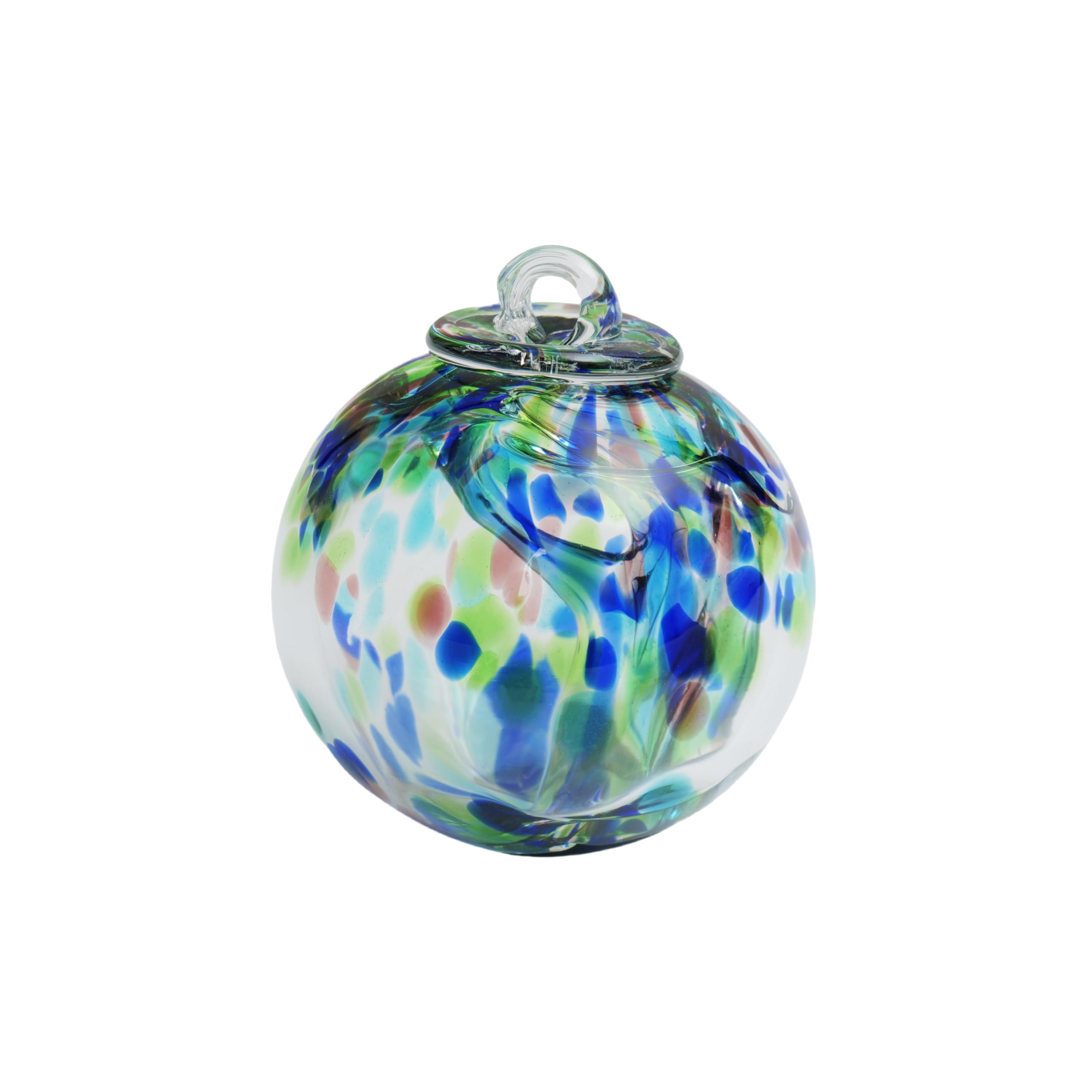 Amazon.com: YaoYuan 4 Inch Garden Hanging Gazing Ball Hand-Blown Glass ...