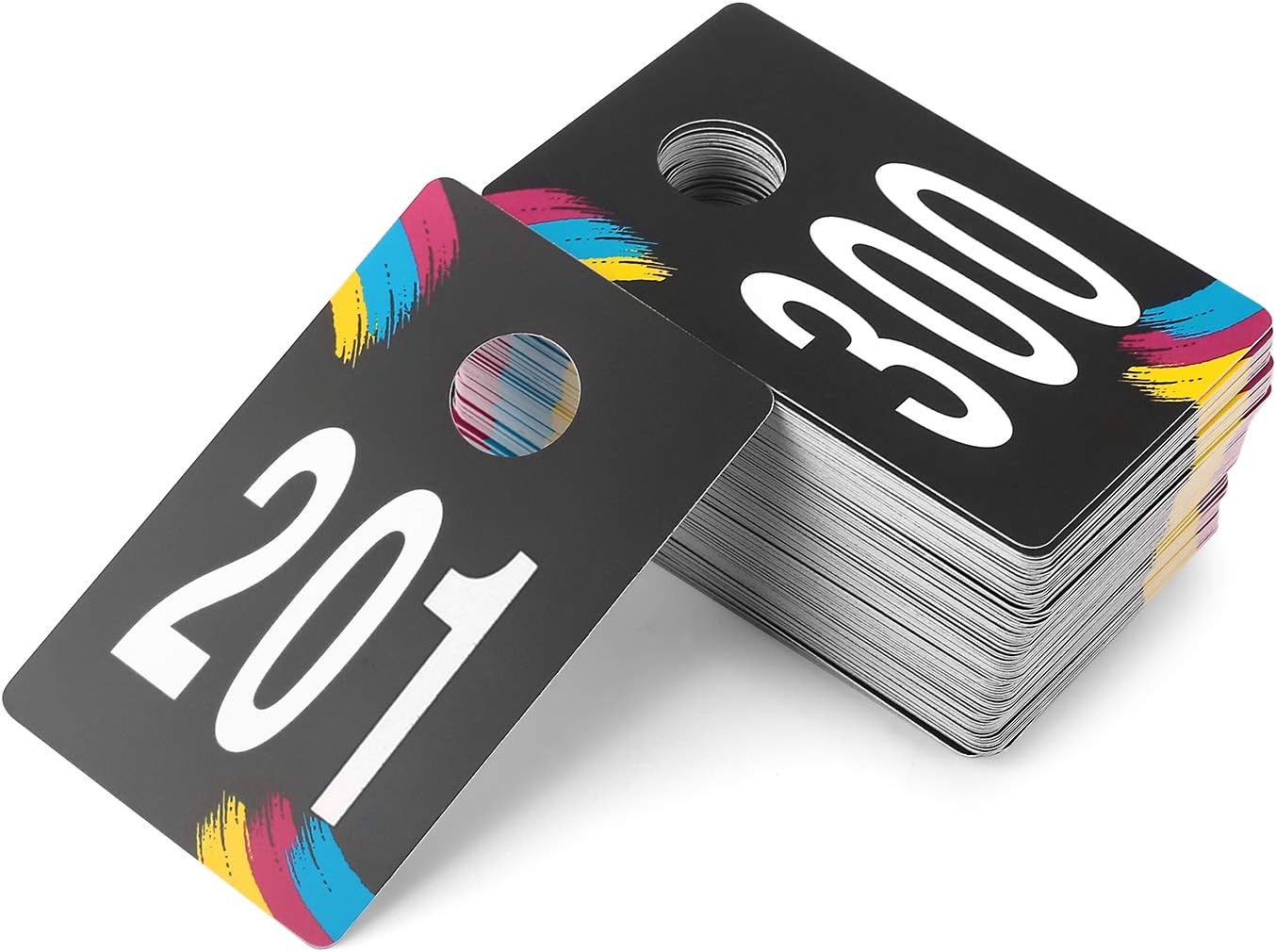 Amazon.com : Live Plastic Number Tags Consecutive Live Number Tag, 1 ...