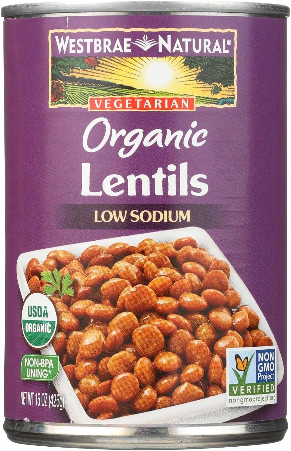 Amazon.com : Natural Value Organic Lentils, 15 Oz (Pack Of 12 ...
