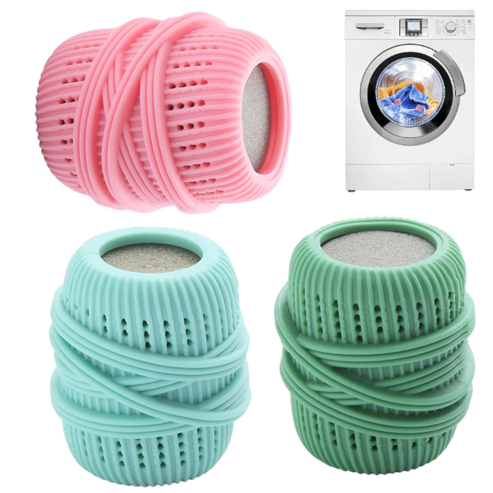 Amazon.com: 3pcs/Set Washing Machine Laundry Ball, Fabric Softener ...