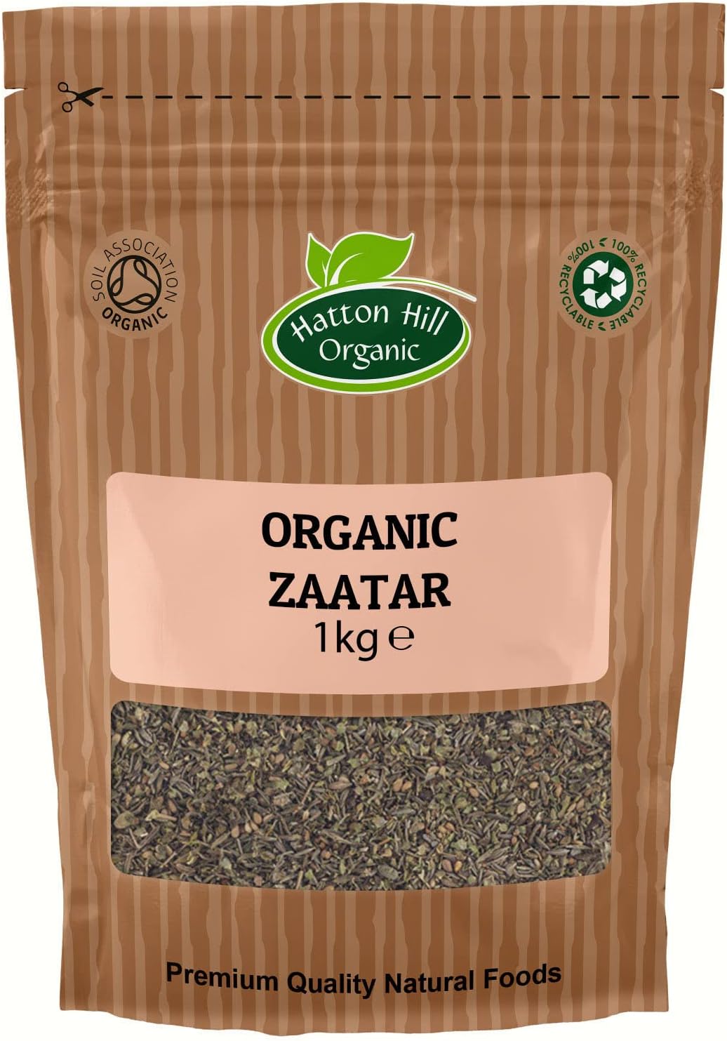 Organic Zaatar 1kg (Zatar, Zather, Za'atar Spice Mix) by Hatton Hill ...