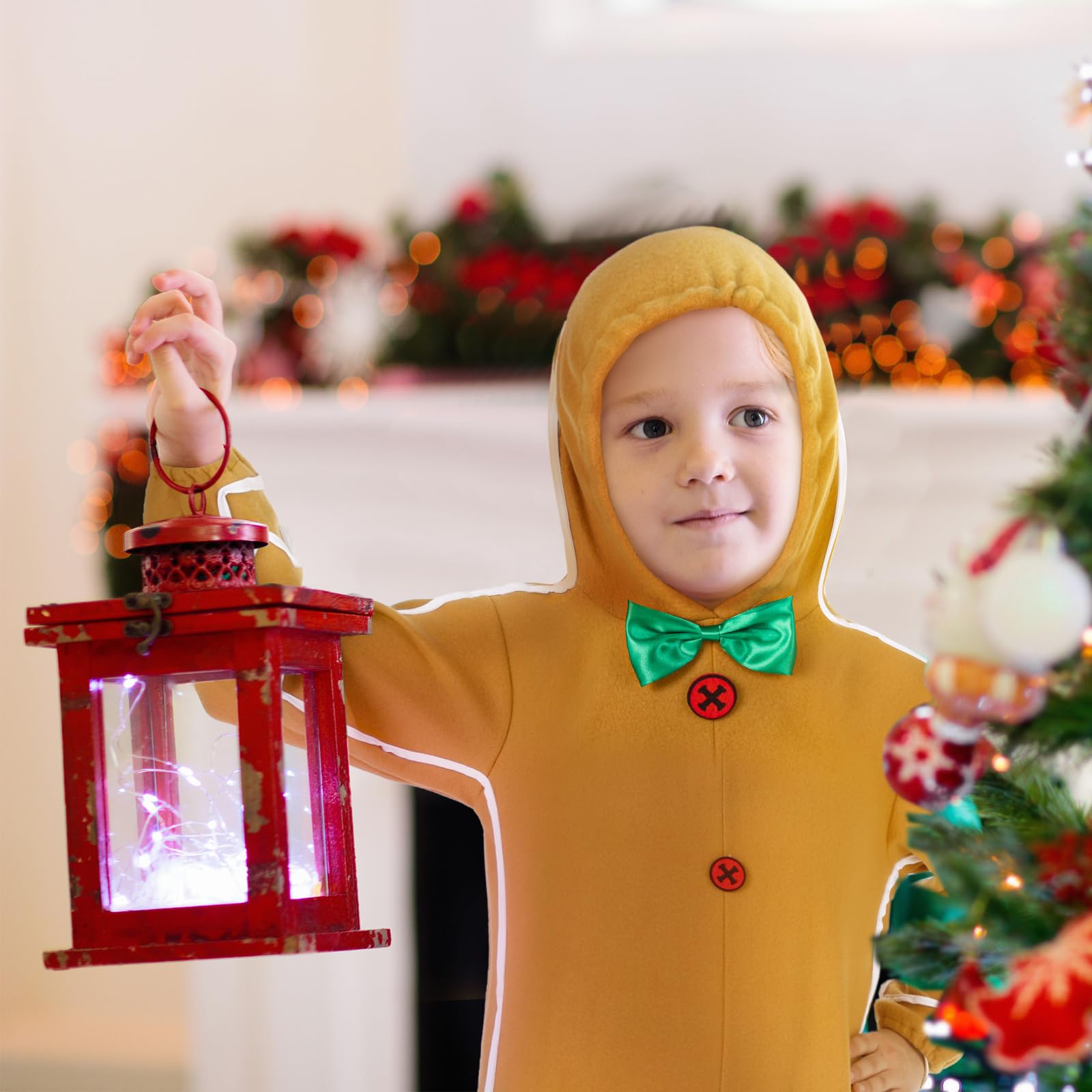 Snapklik.com : Geyoga Gingerbread Man Costume For Kids Home Clothing ...