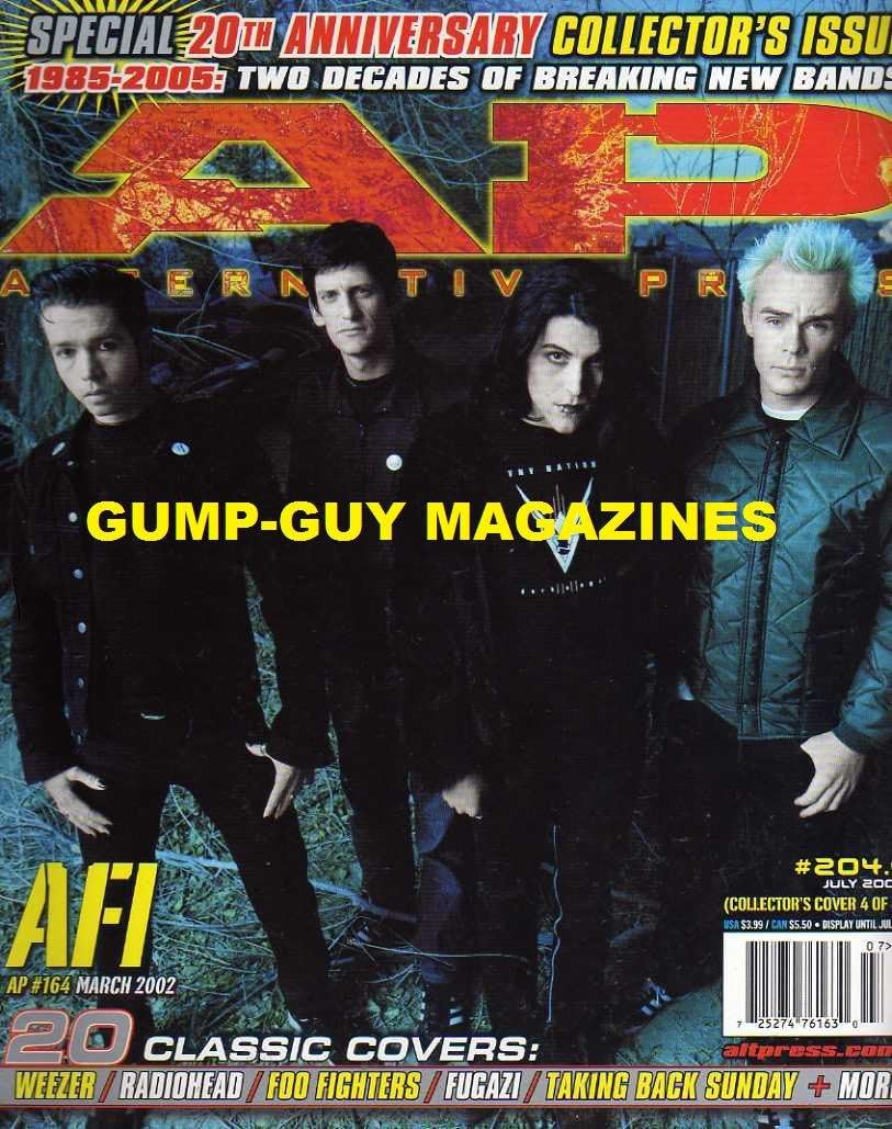 Amazon.com: Alternative Press: 20th Anniversary Collector's Issue AFI ...