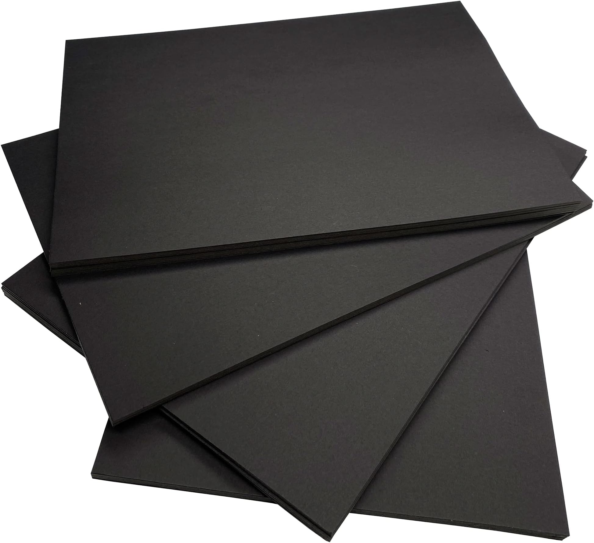 50 Sheets, A4 300gsm Card Thick Art Paper - Black : Amazon.co.uk: Home ...