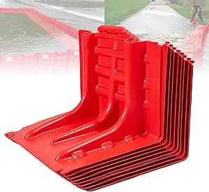 Amazon.com: L Shaped Flood Barrier, Home Flood Barrier Reusable Water ...