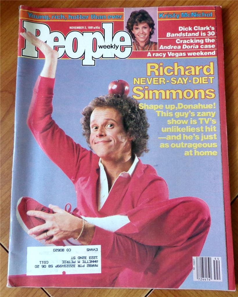 People Weekly Magazine November 2, 1981 (Richard Simmons cover, Kristy ...