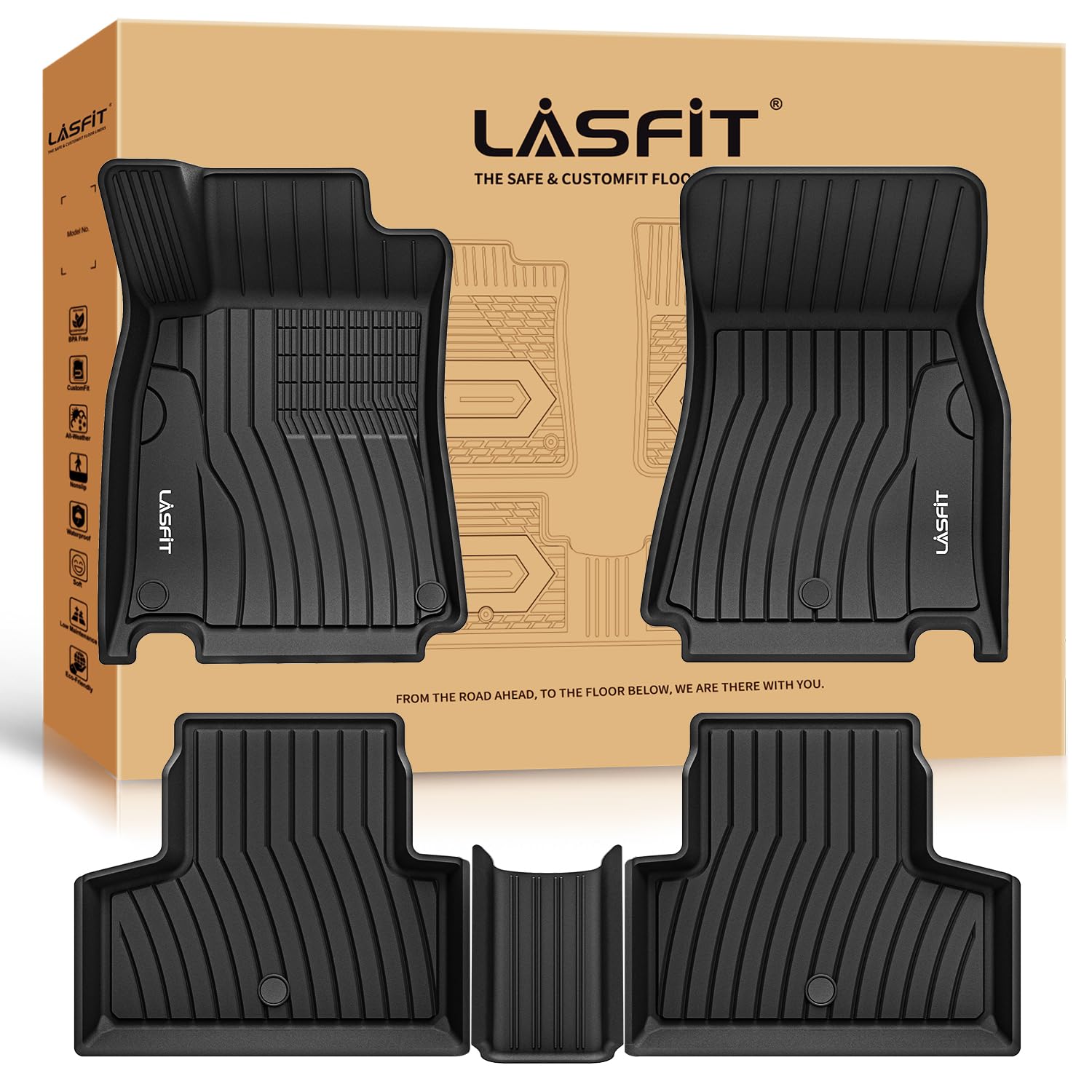 Amazon.com: LASFIT Floor Mats Fit for Mercedes Benz 2025 2024 2023-2020 ...