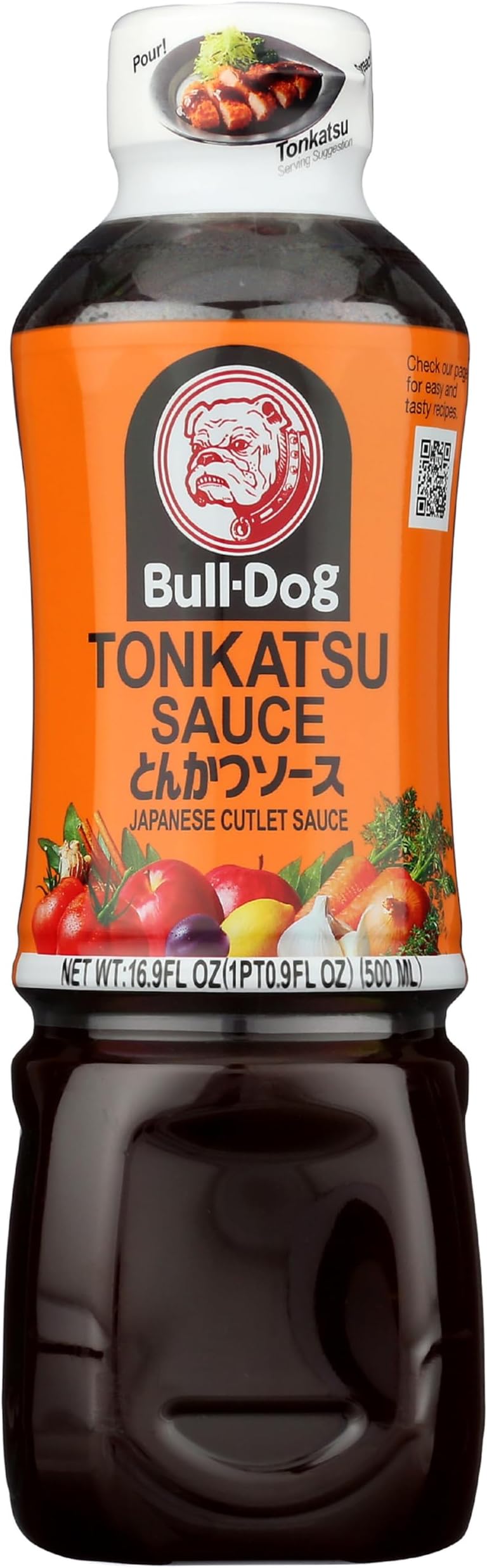 Amazon.com : Bull Dog Tonkatsu Sauce : Asian Barbecue Sauces ...