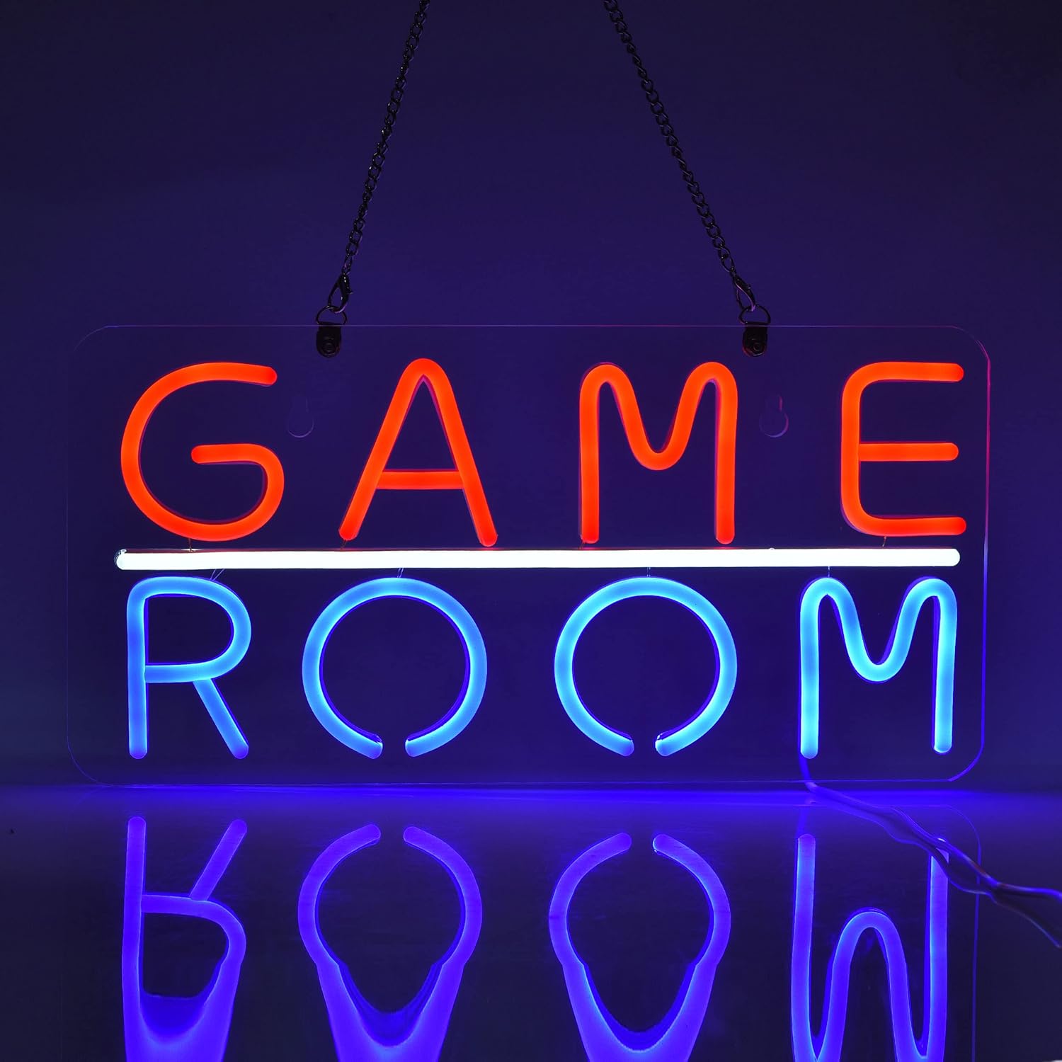 GAME ROOM Neon Sign LED Dimmable Game Zone Room Beer Bar Man Cave ...