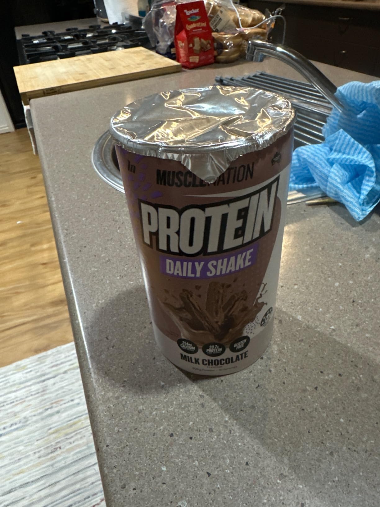Muscle Nation Milk Chocolate Daily Shake - Protein Powder for Daily ...