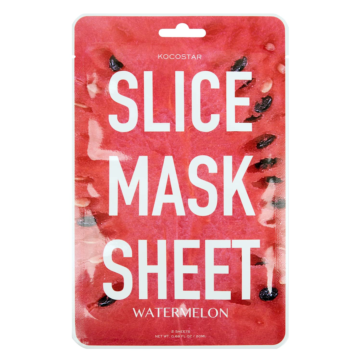 Amazon.com : KOCOSTAR Slice Mask Watermelon 10 Pouches : Beauty ...