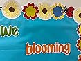 Amazon.com: Mooliwe 74 Pcs Summer Flower Bulletin Board Decorations Set ...