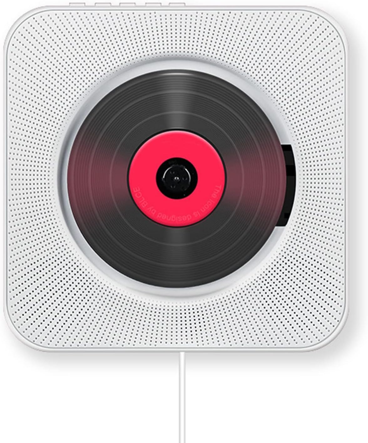 Amazon.com: Portable CD Player with Bluetooth Wall Mounted CD Music ...