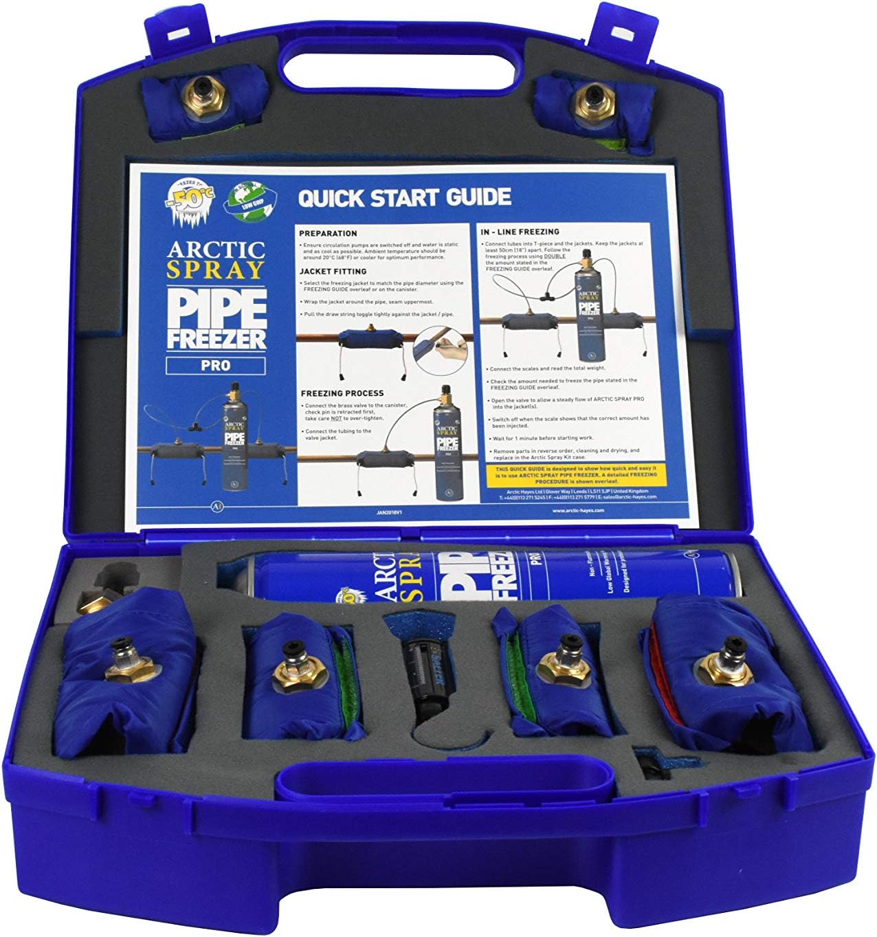 Arctic Hayes Pro COMMERCIAL Freeze Kit 8-35mm : Amazon.co.uk: DIY & Tools